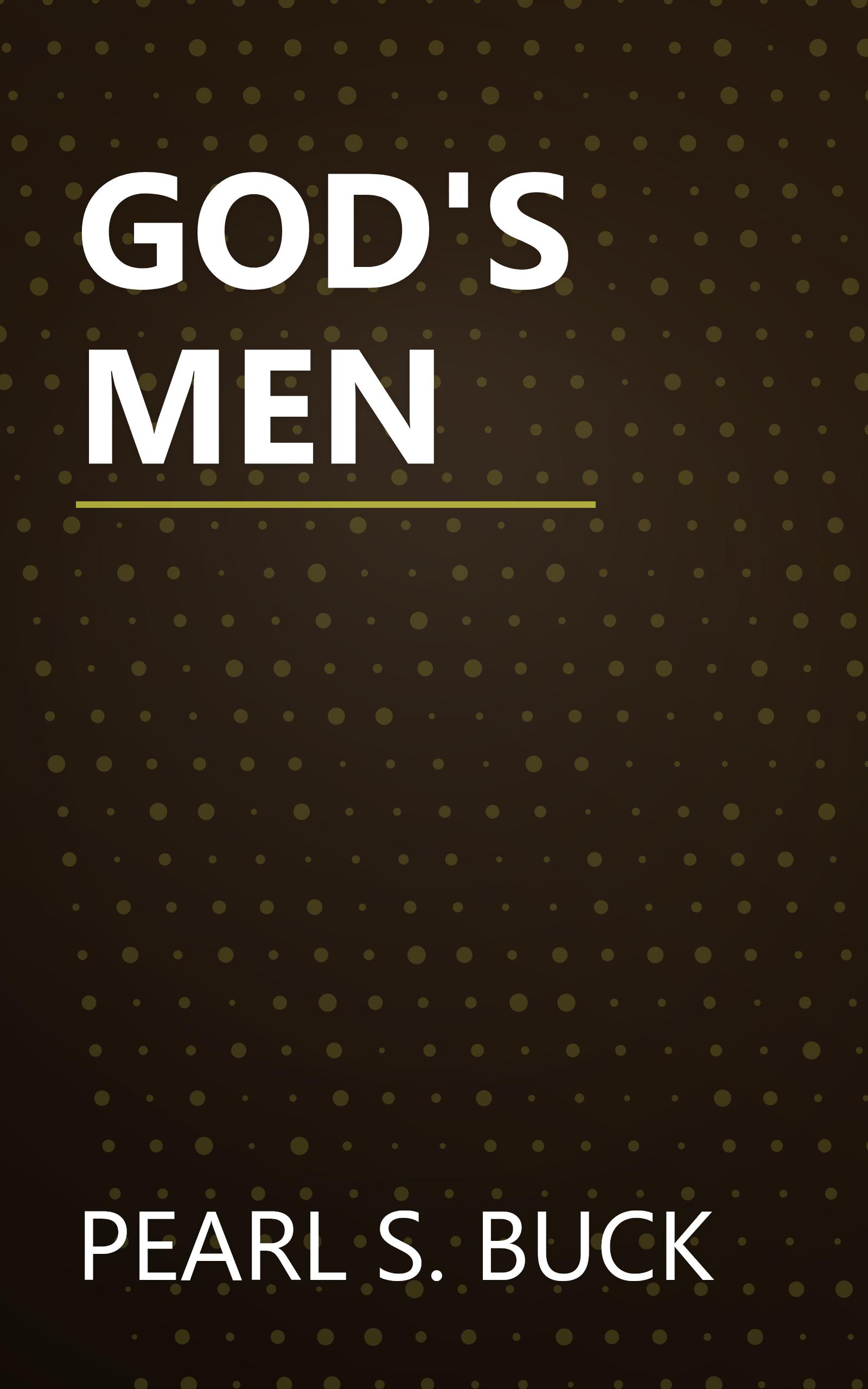 GOD'S MEN book cover