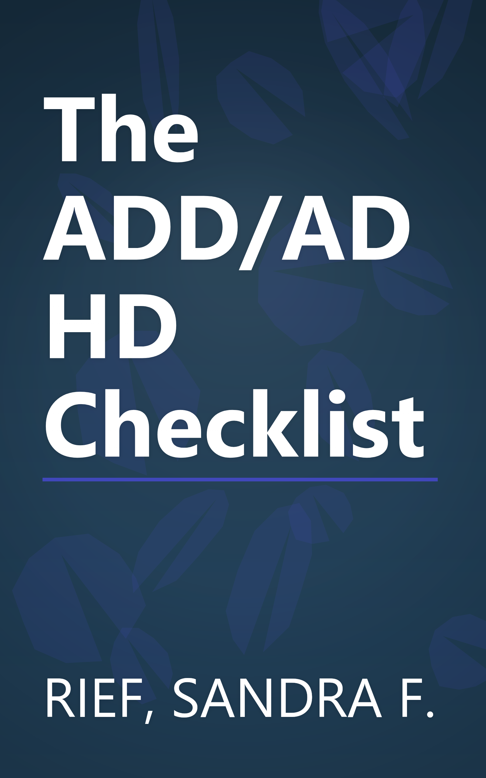 The ADD/ADHD Checklist book cover