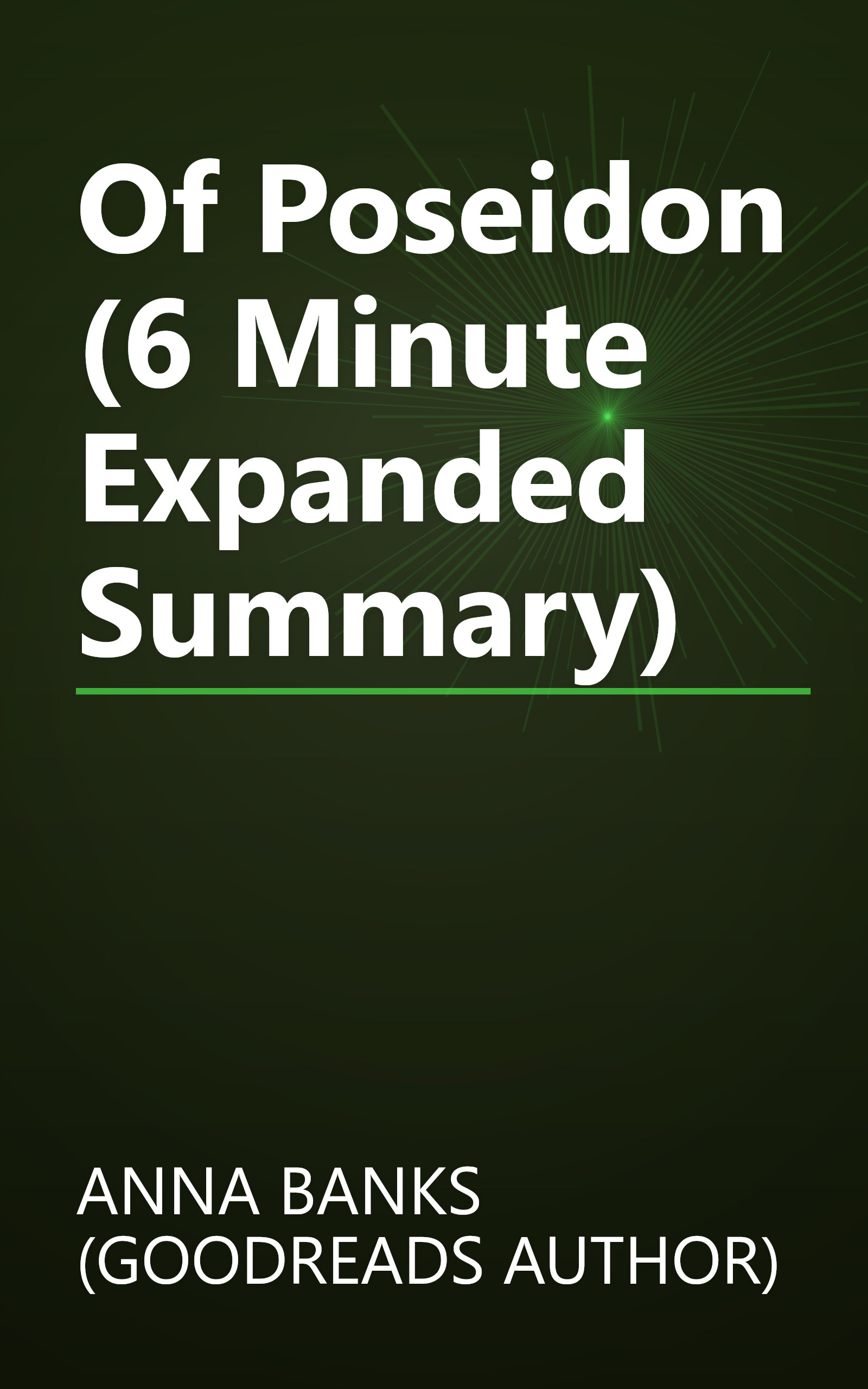 Of Poseidon (6 Minute   Expanded Summary) book cover