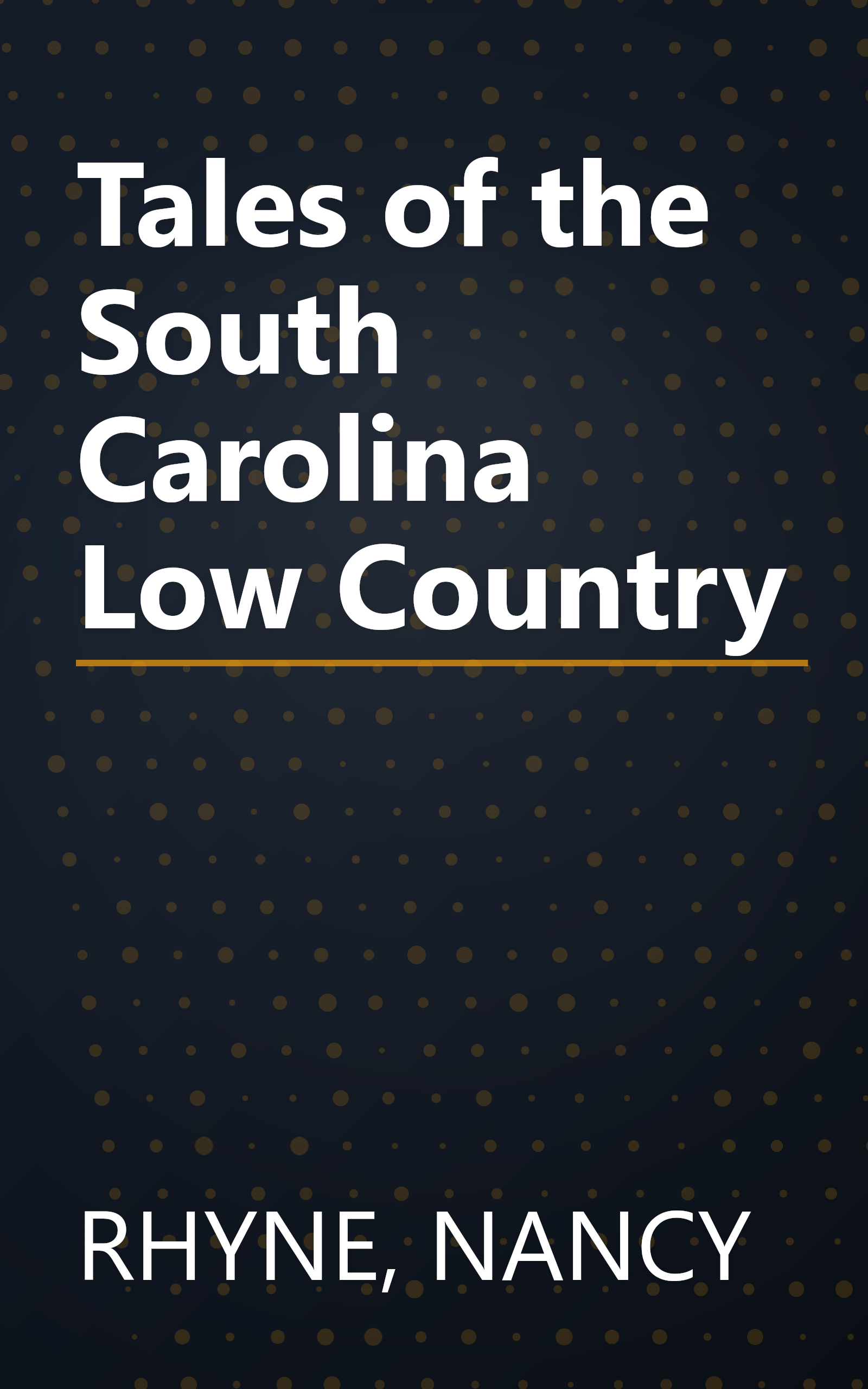 Tales of the South Carolina Low Country book cover