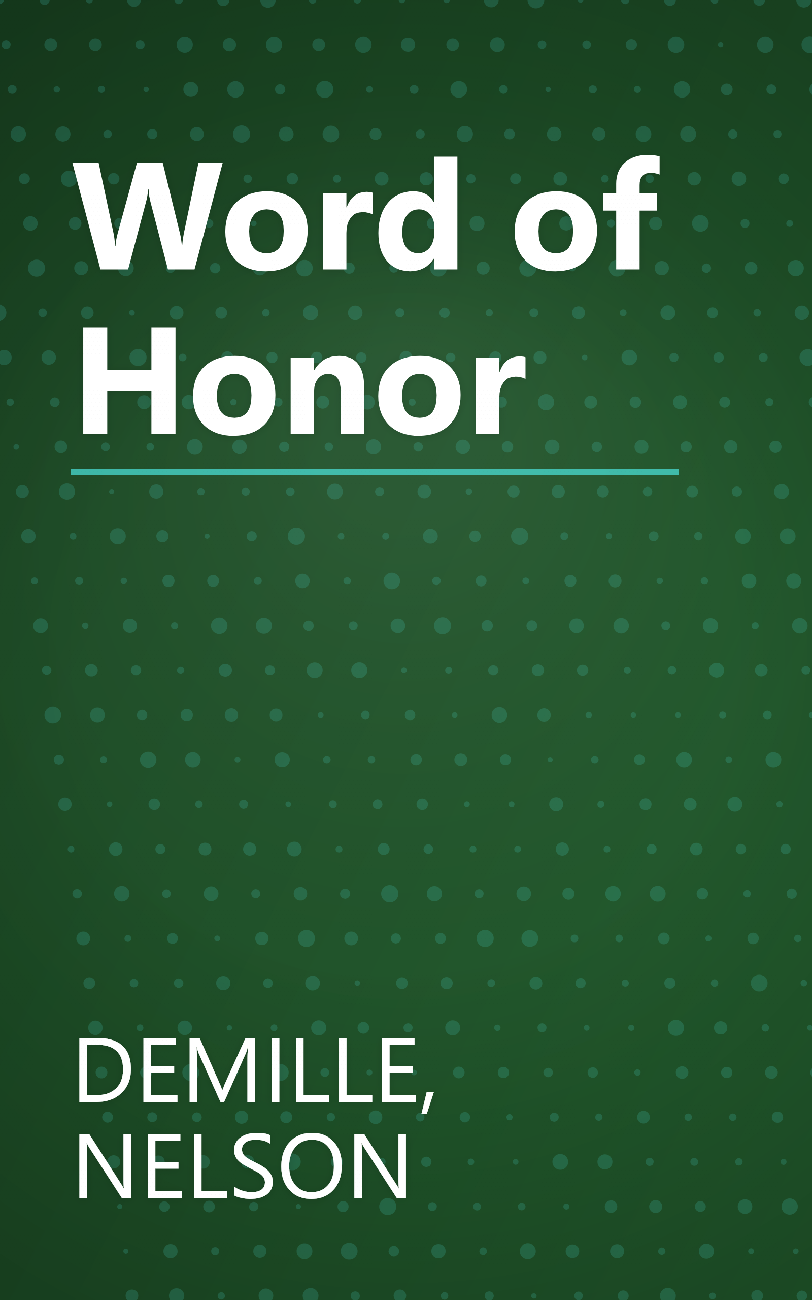 Word of Honor book cover