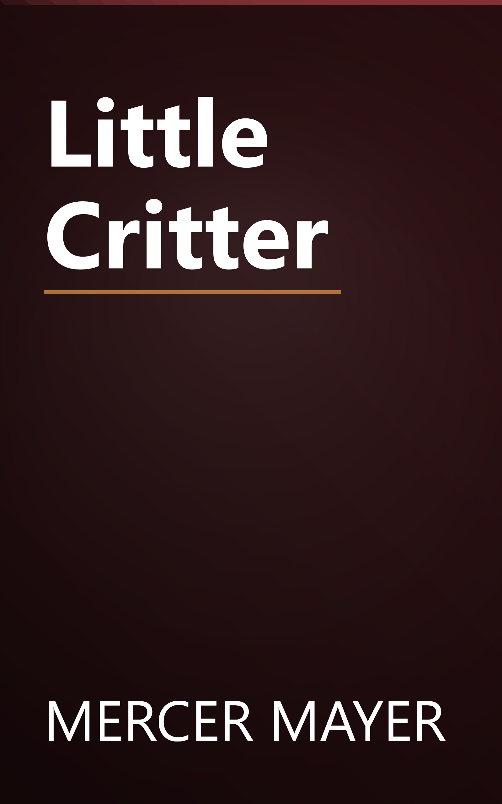 Little Critter book cover