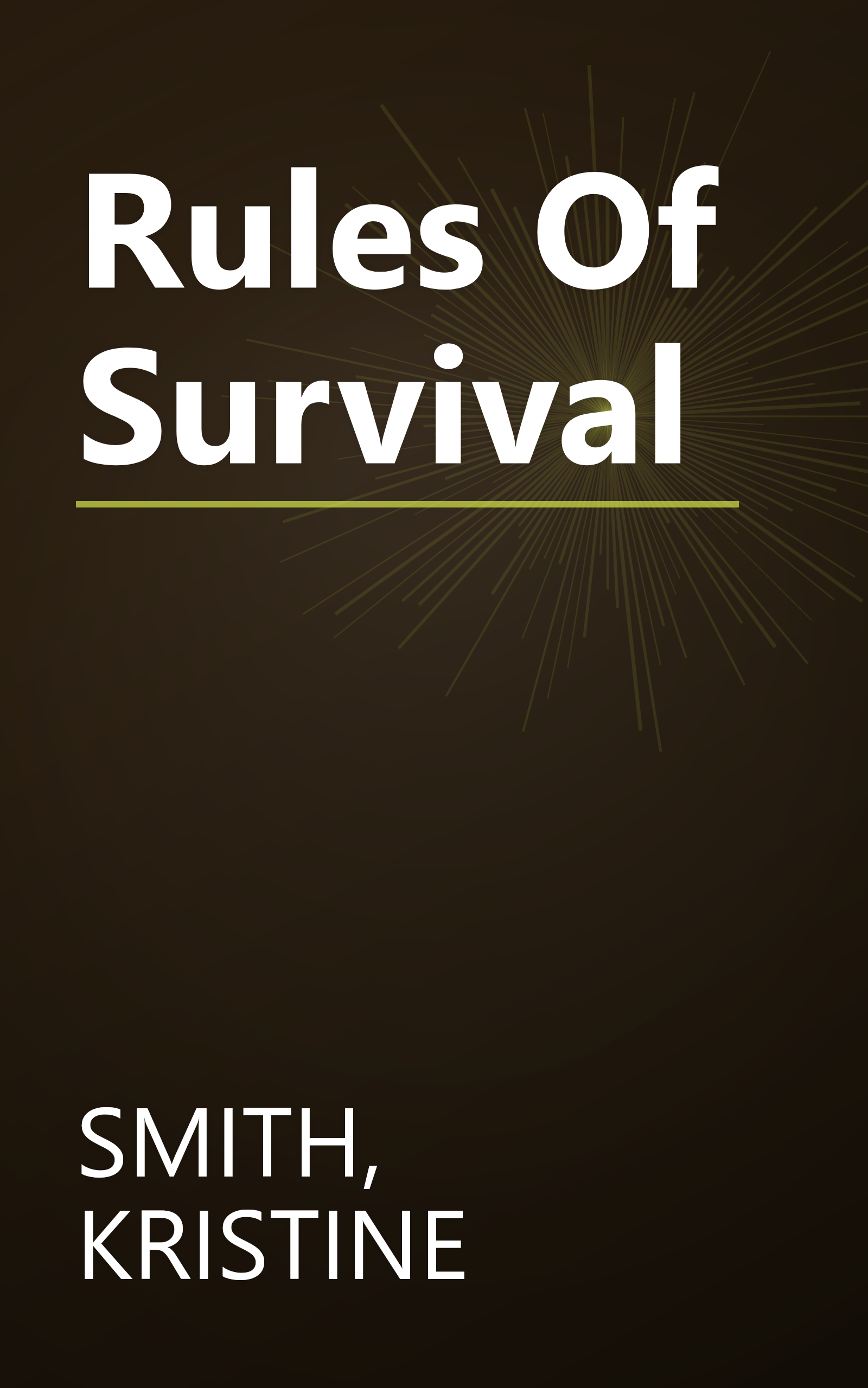 Rules Of Survival book cover