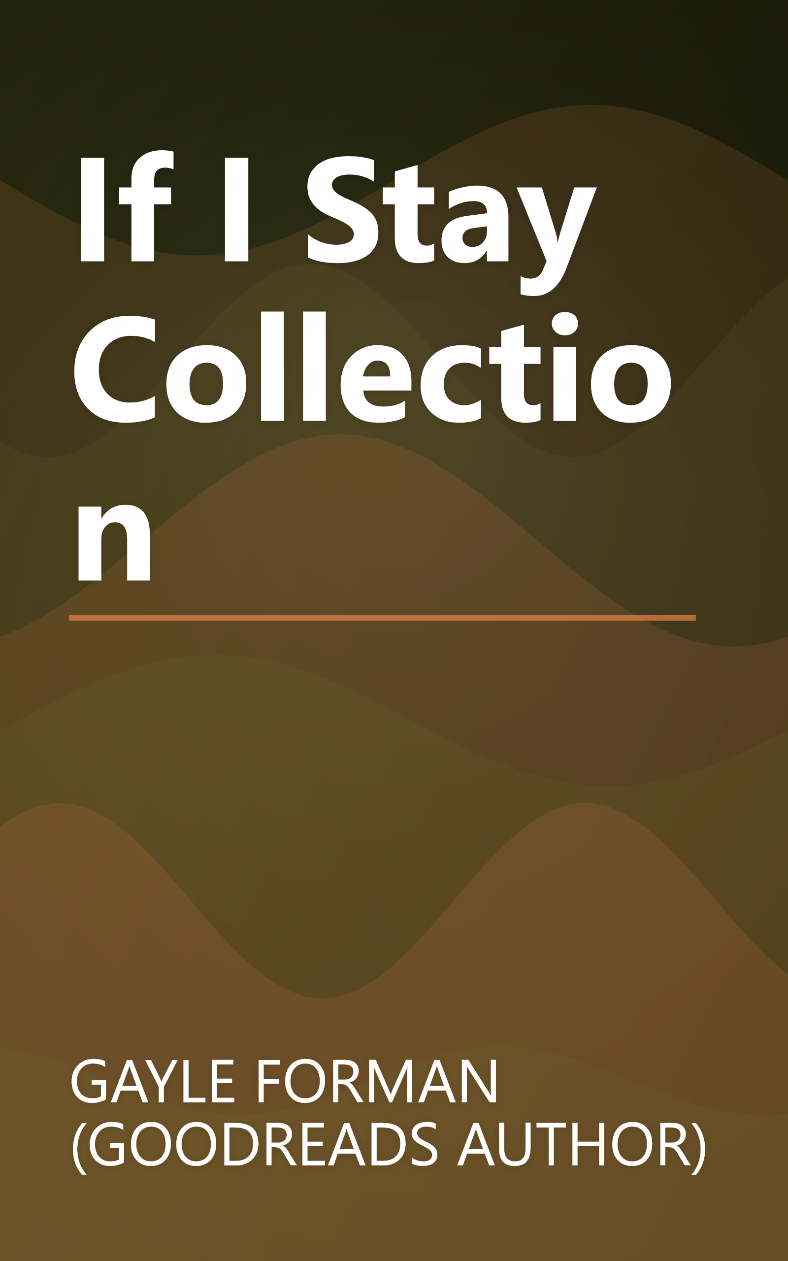 If I Stay Collection book cover