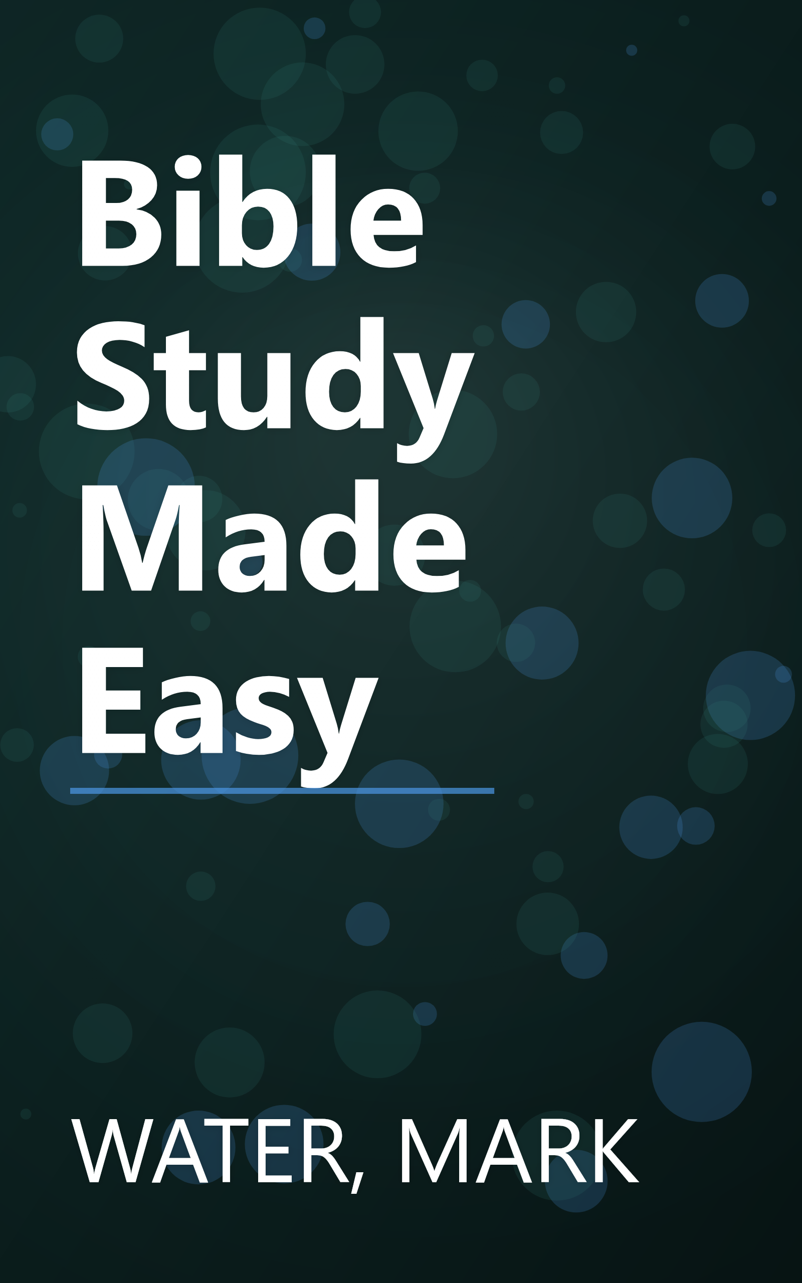 Bible Study Made Easy book cover