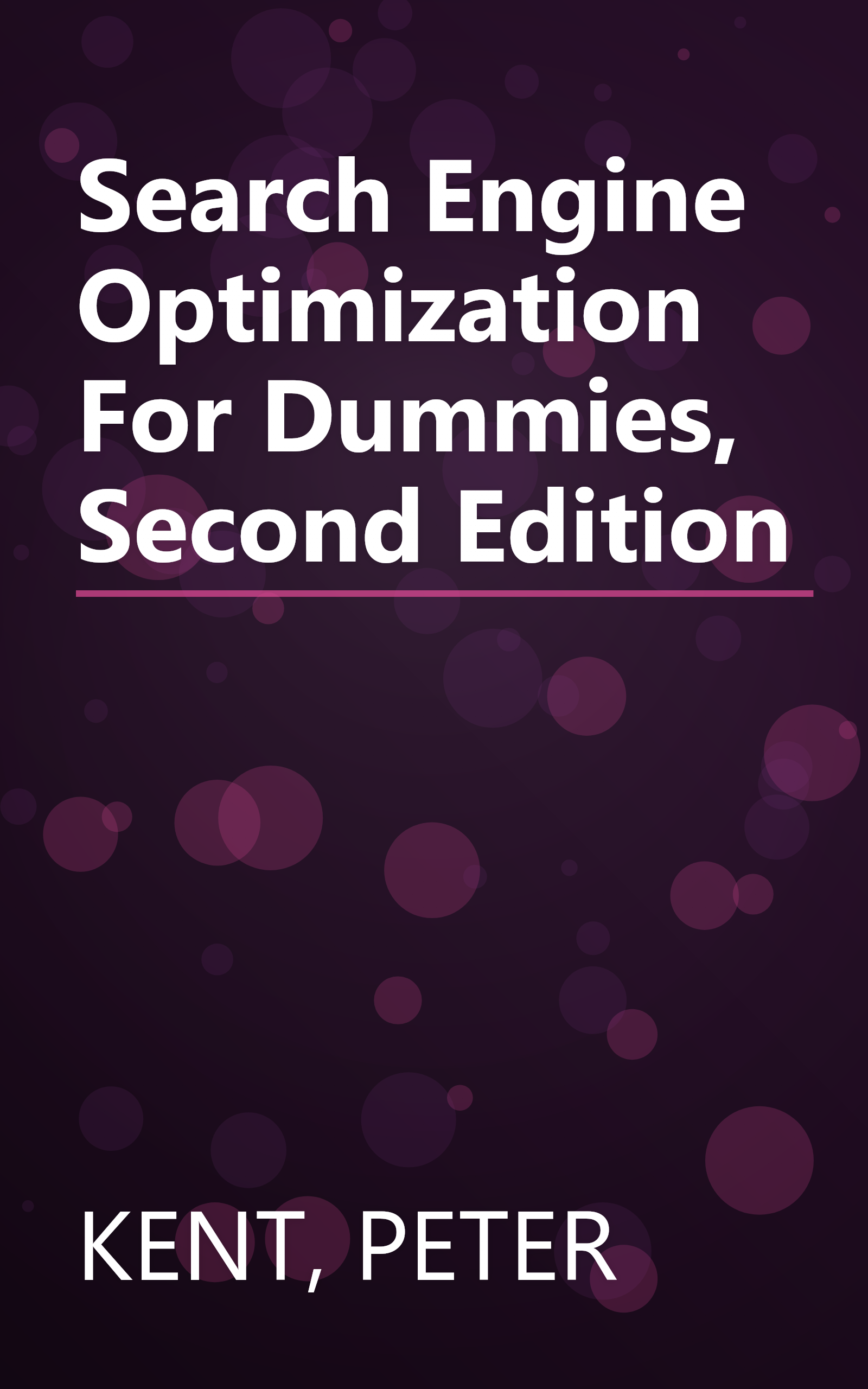 Search Engine Optimization For Dummies, Second Edition book cover