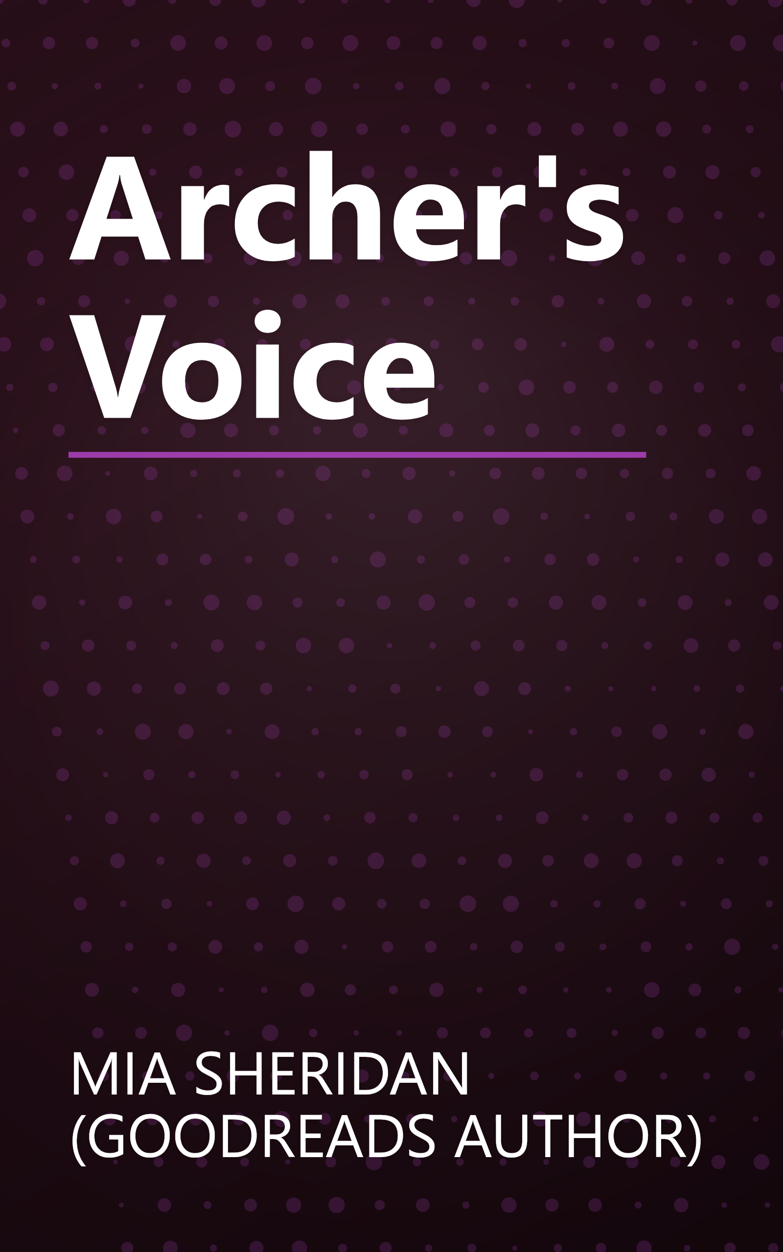 Archer's Voice book cover