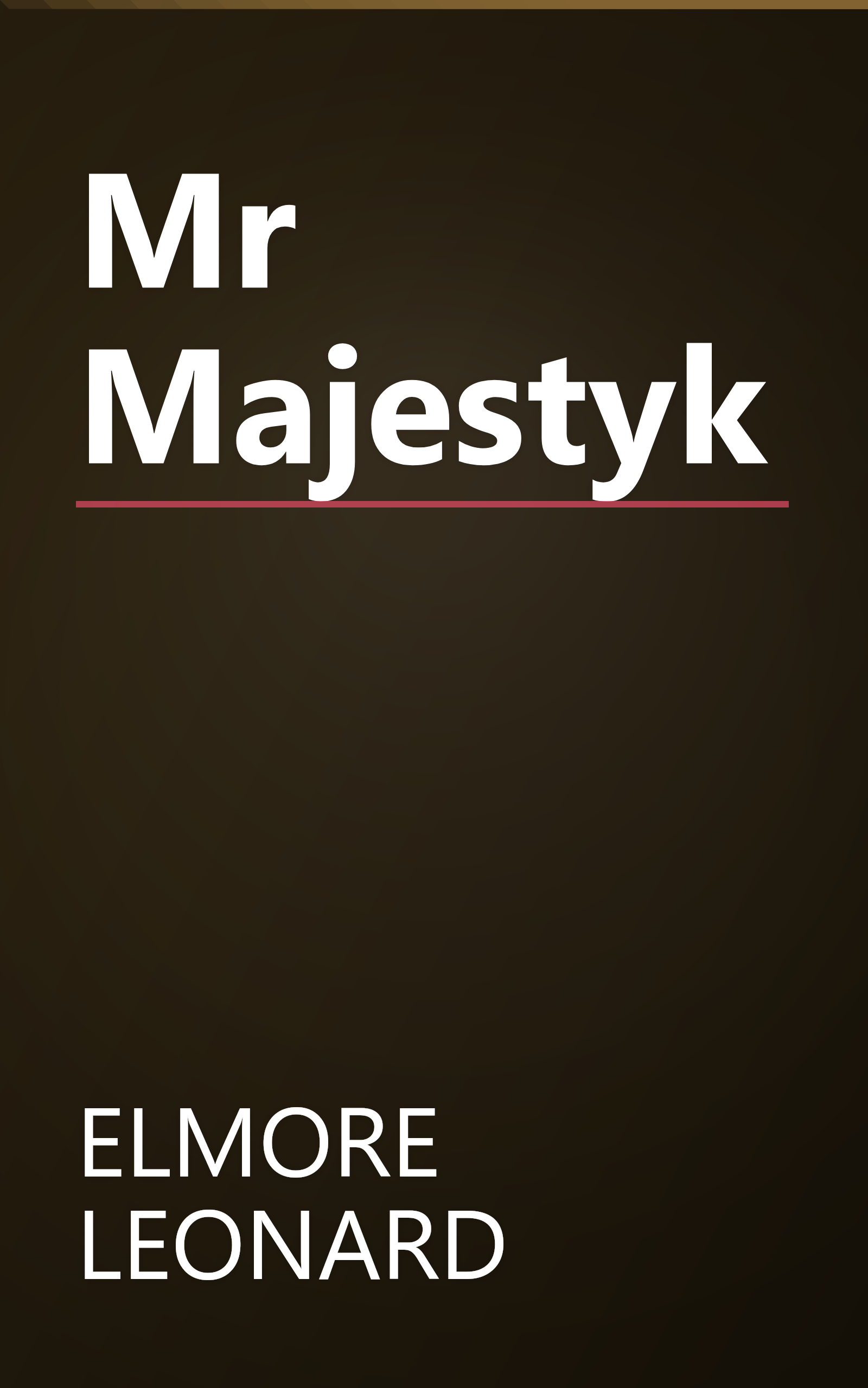 Mr Majestyk book cover
