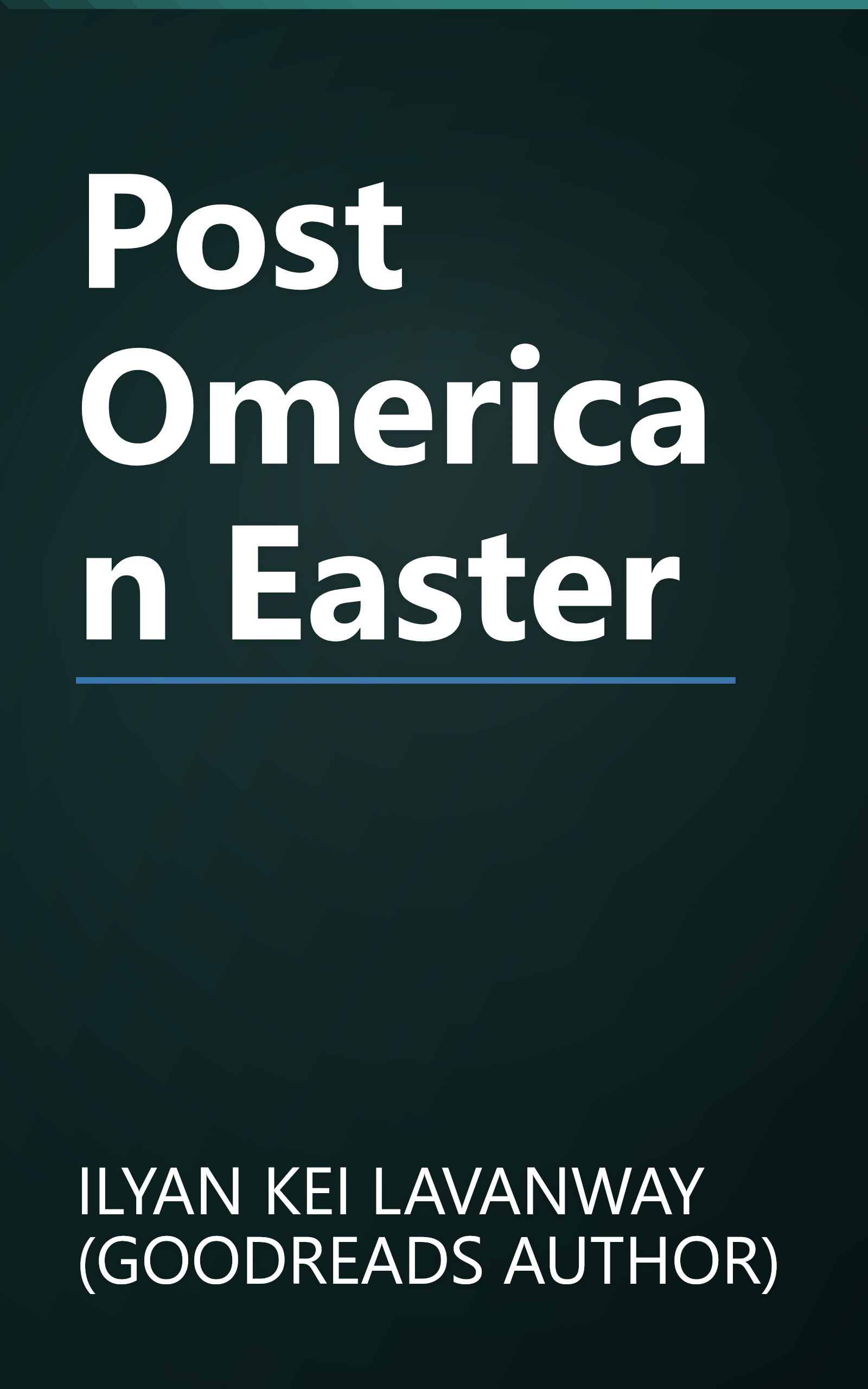 Post Omerican Easter book cover