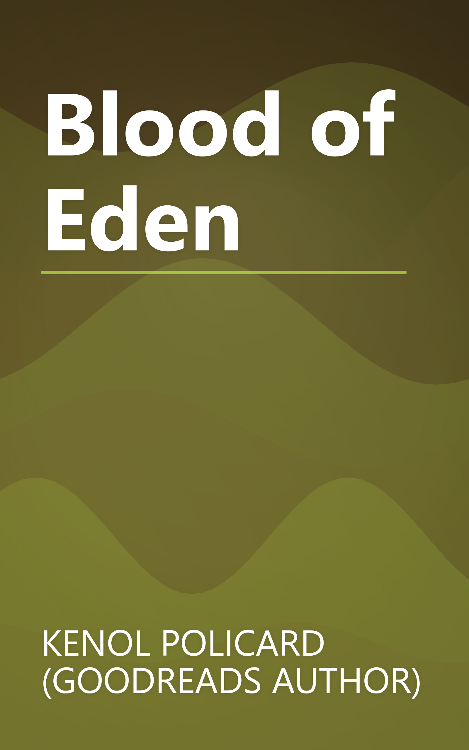 Blood of Eden book cover
