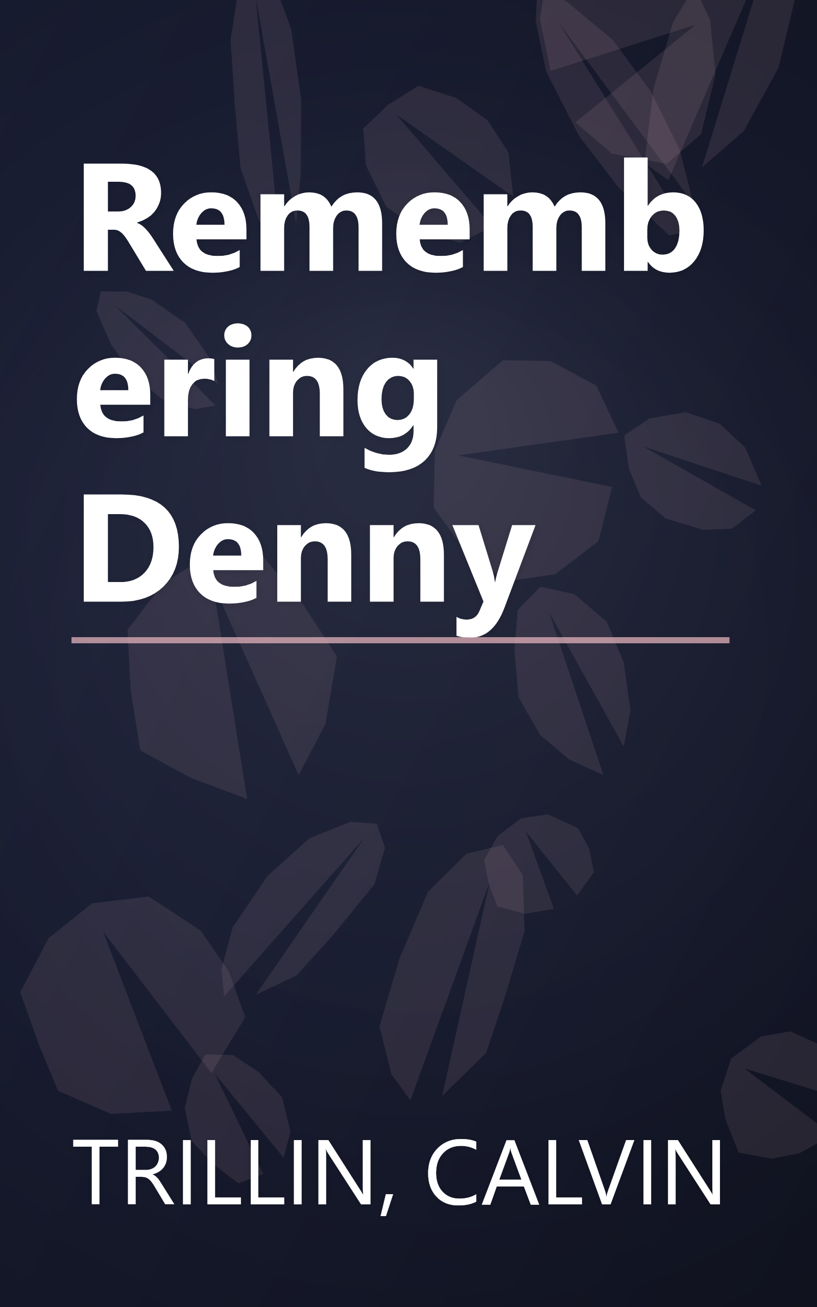 Remembering Denny book cover
