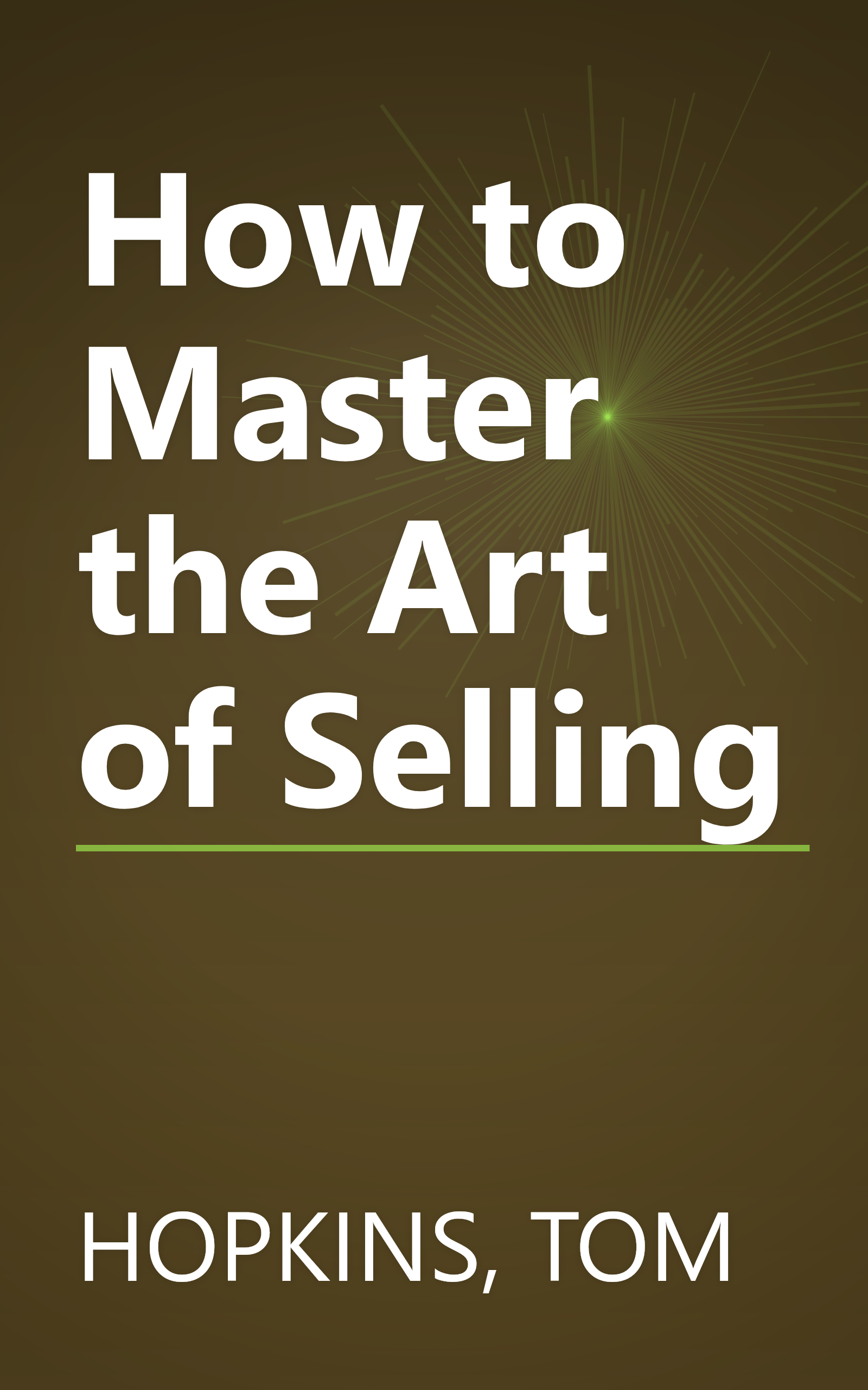 How to Master the Art of Selling book cover