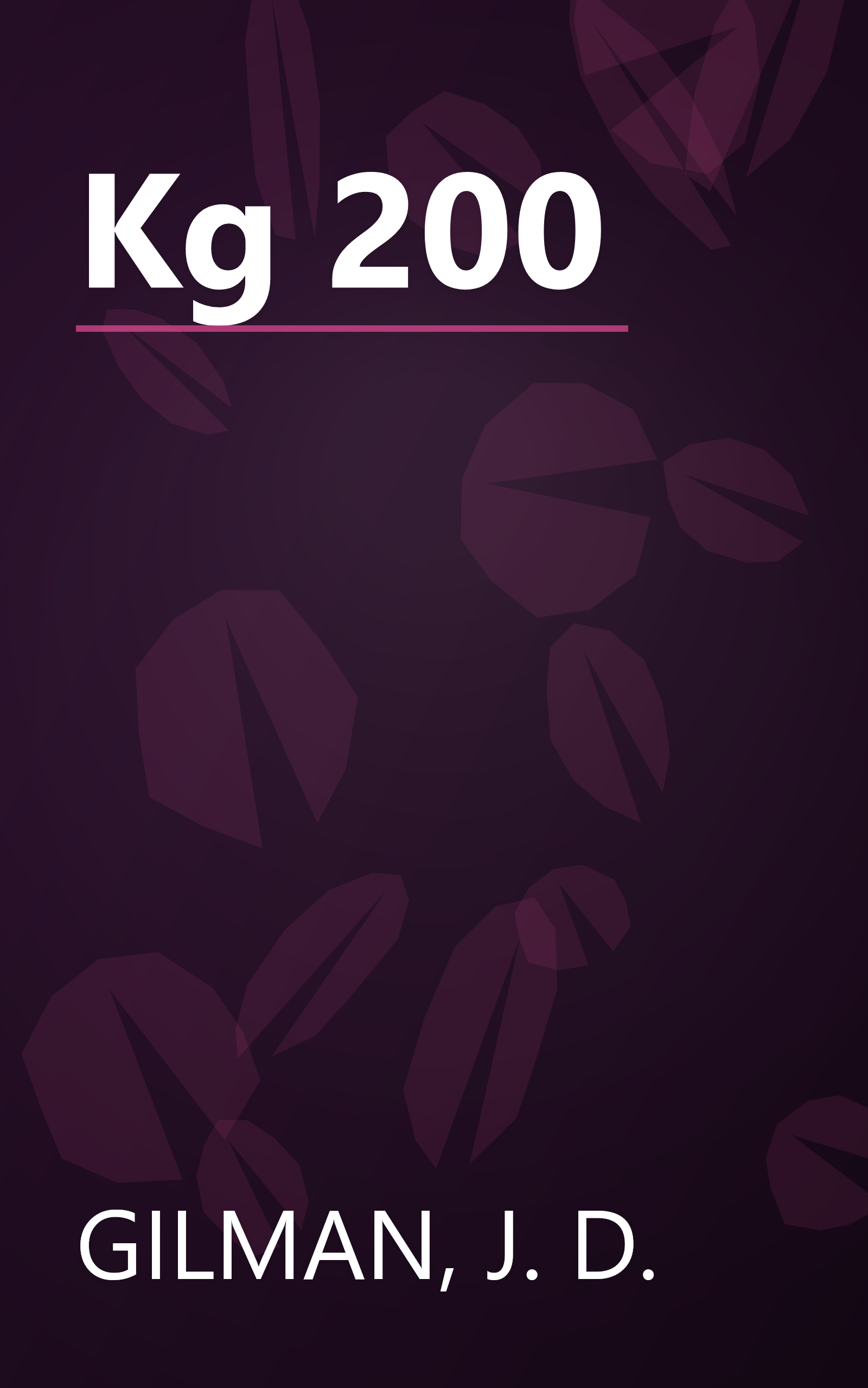 Kg 200 book cover