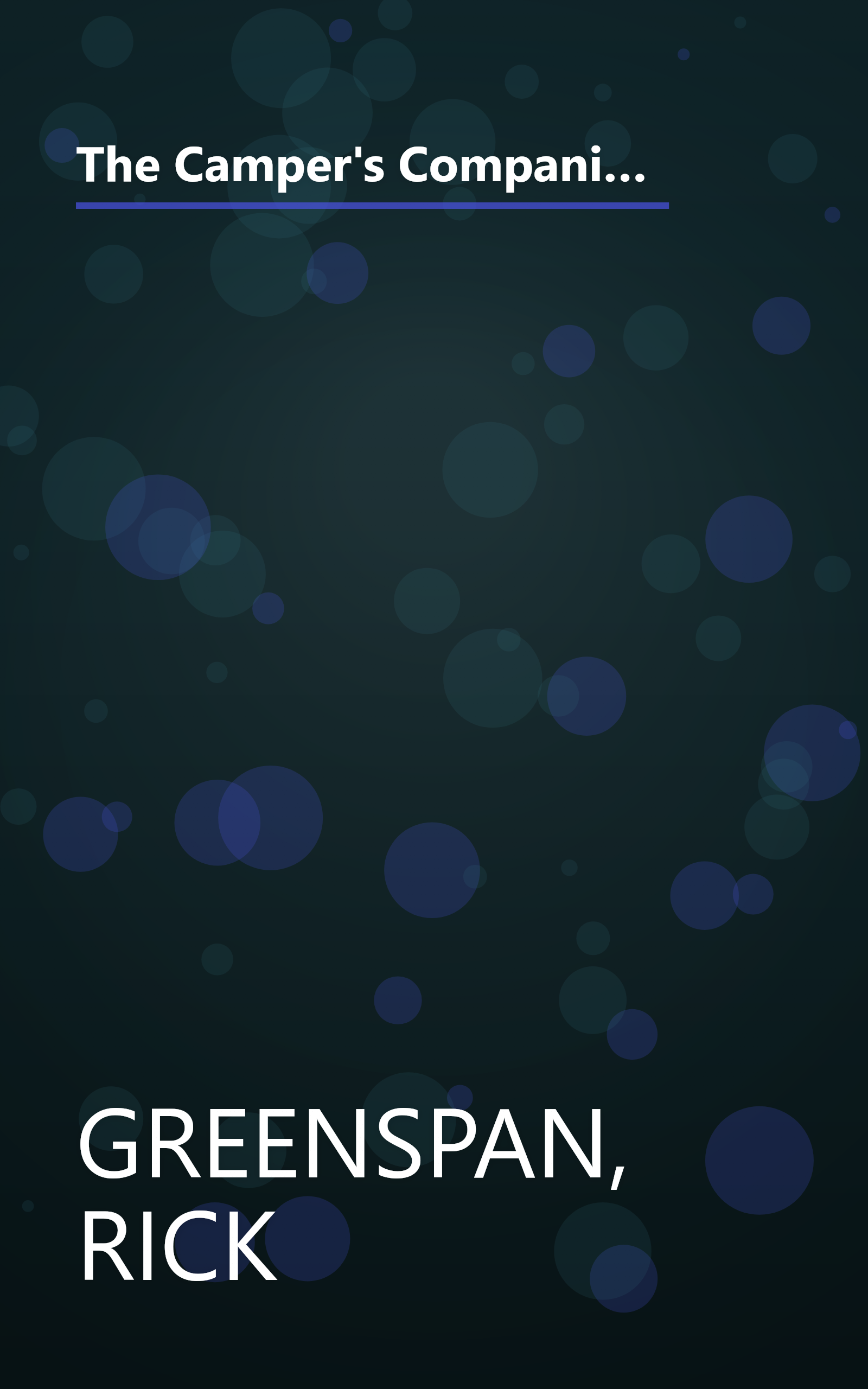 The Camper's Companion: The Pack-Along Guide for Better Outdoor Trips (Foghorn Outdoors: Campers Companion) book cover