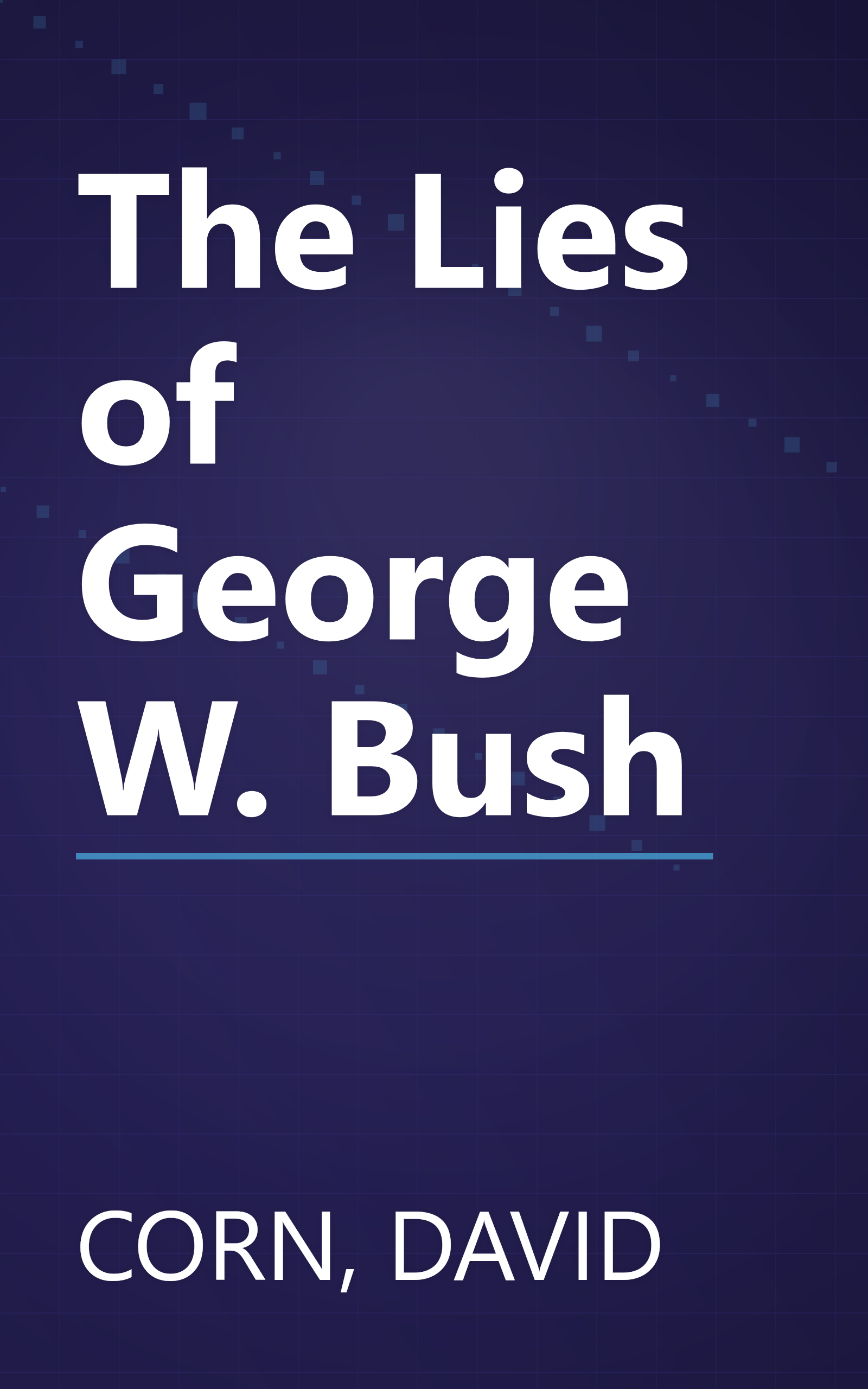 The Lies of George W. Bush book cover
