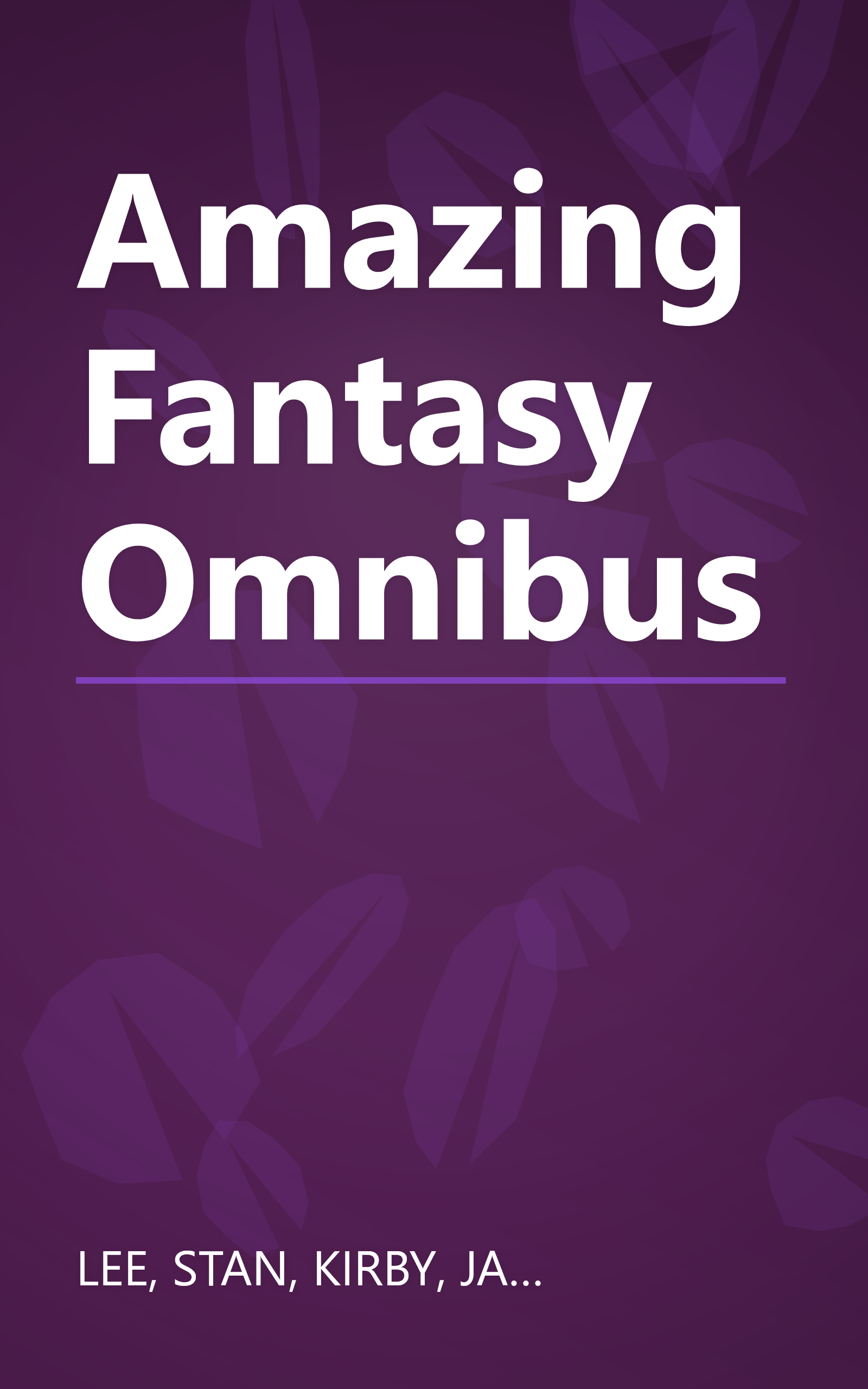 Amazing Fantasy Omnibus book cover