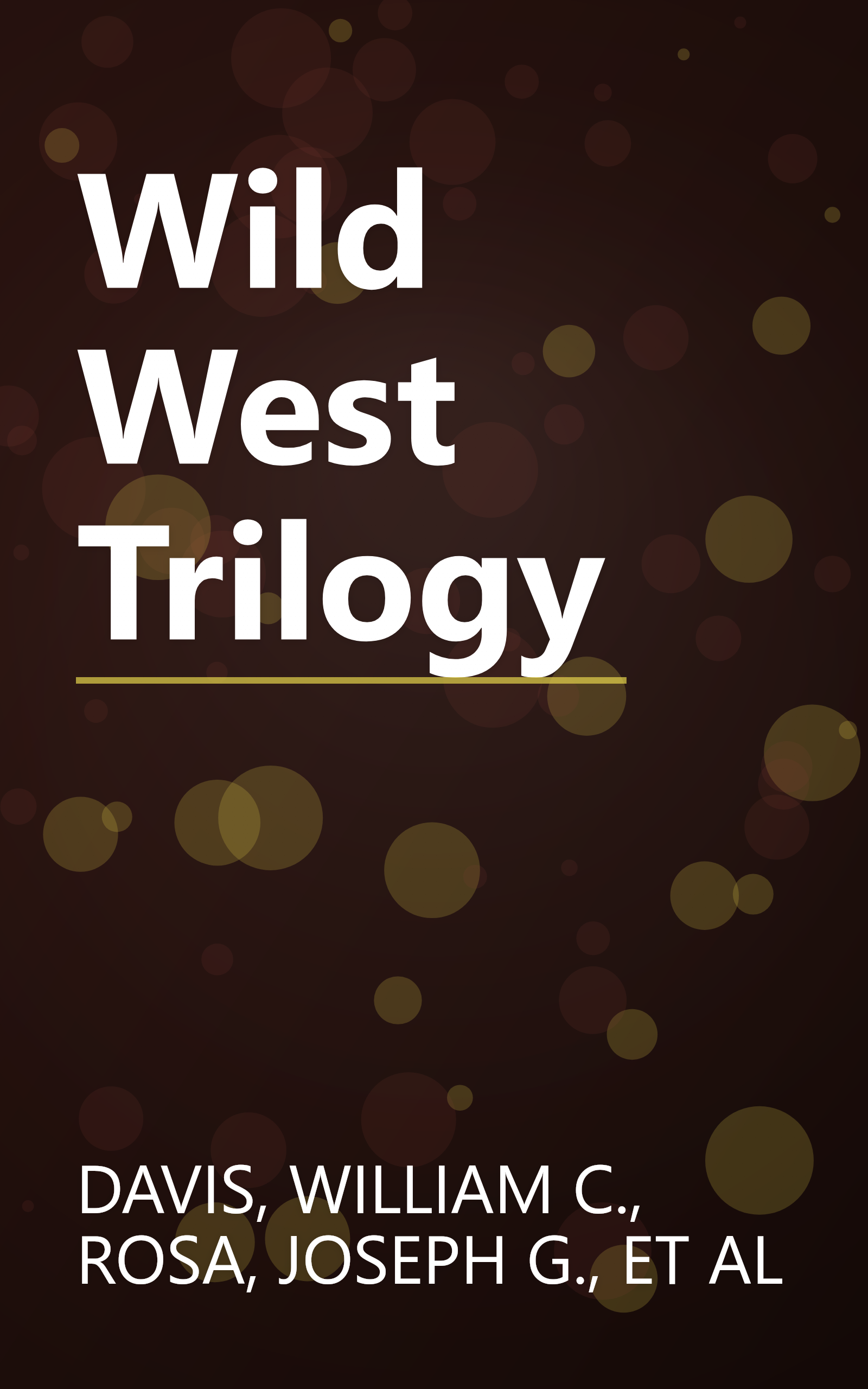Wild West Trilogy book cover