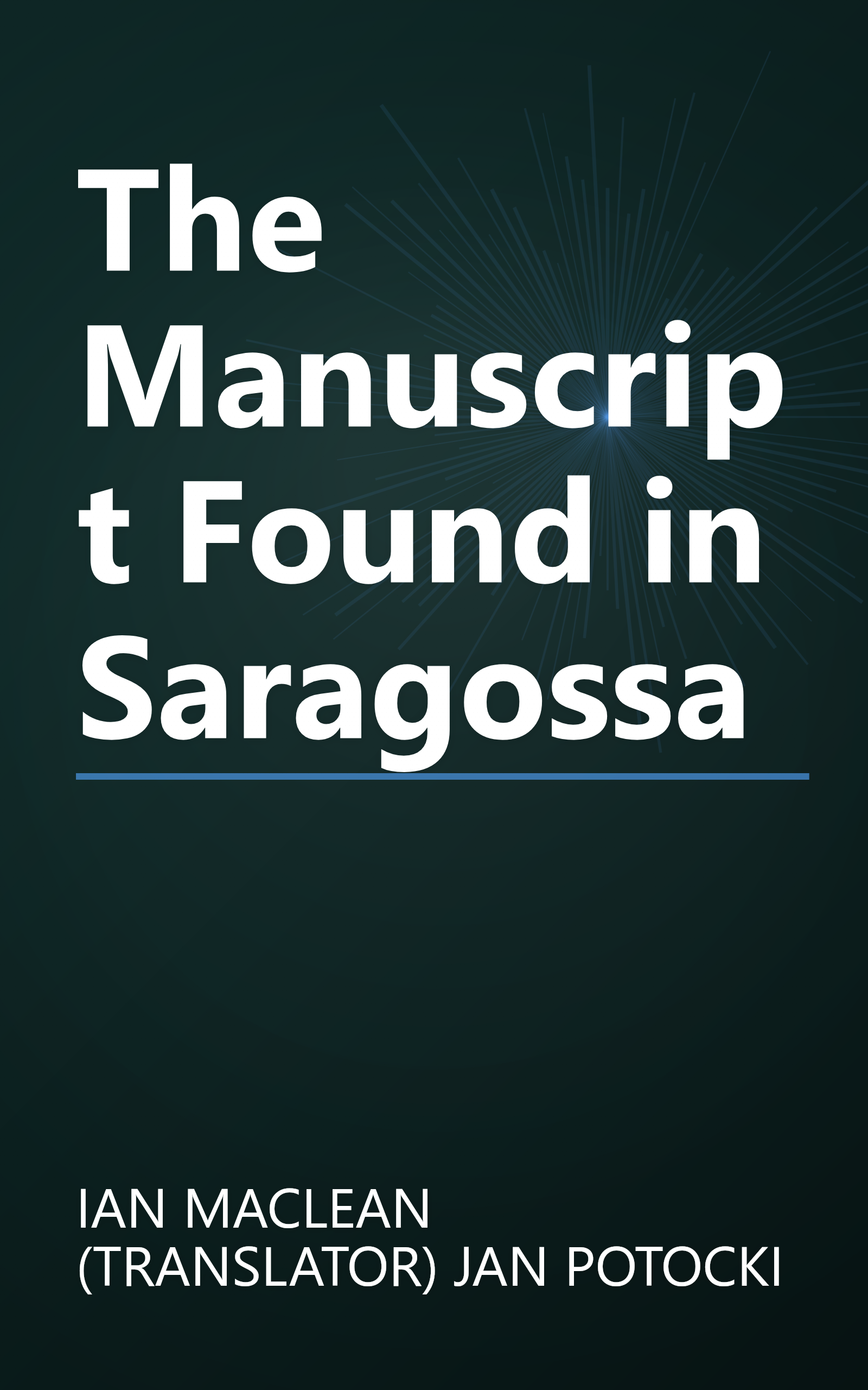 The Manuscript Found in Saragossa book cover