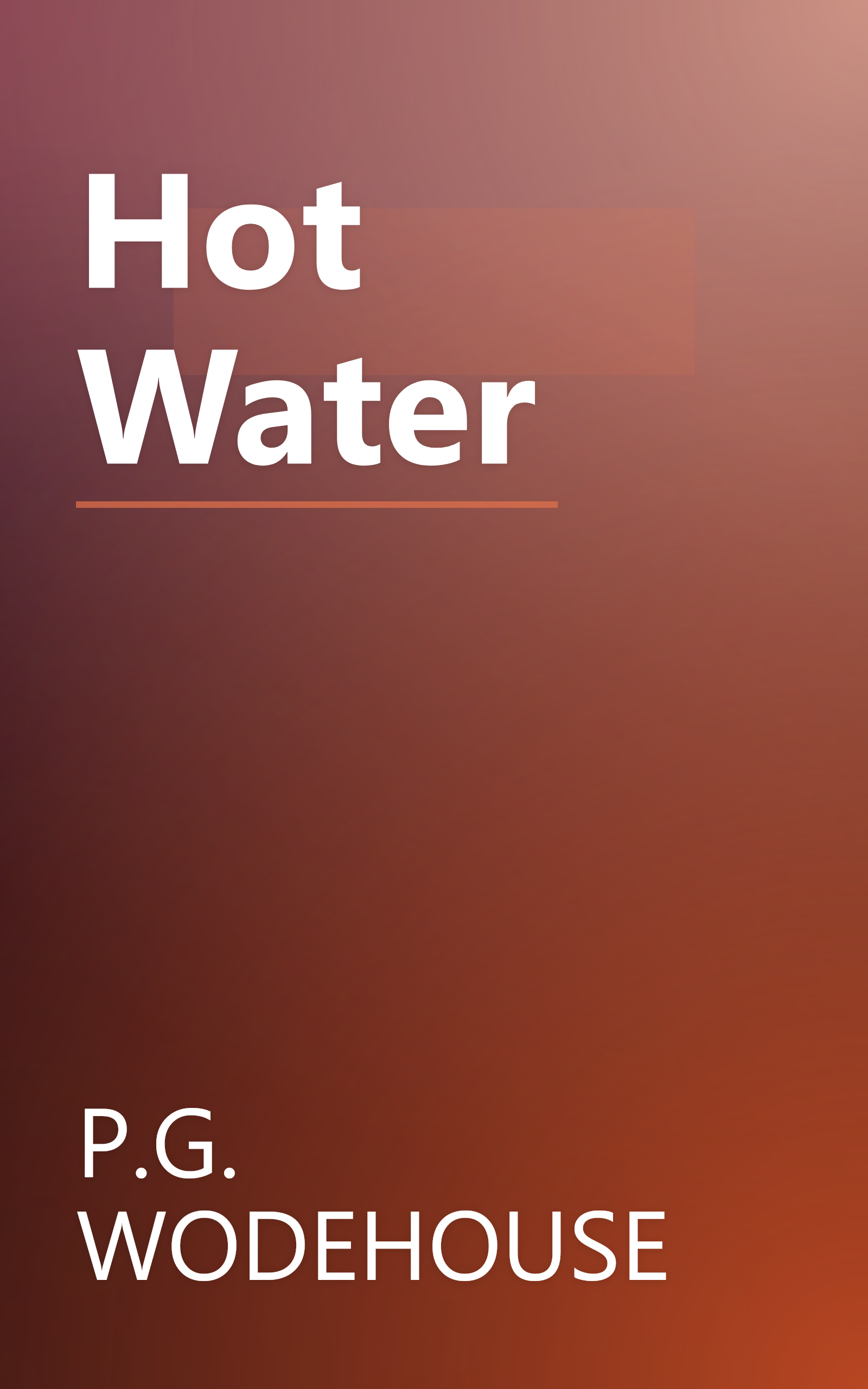 Hot Water book cover