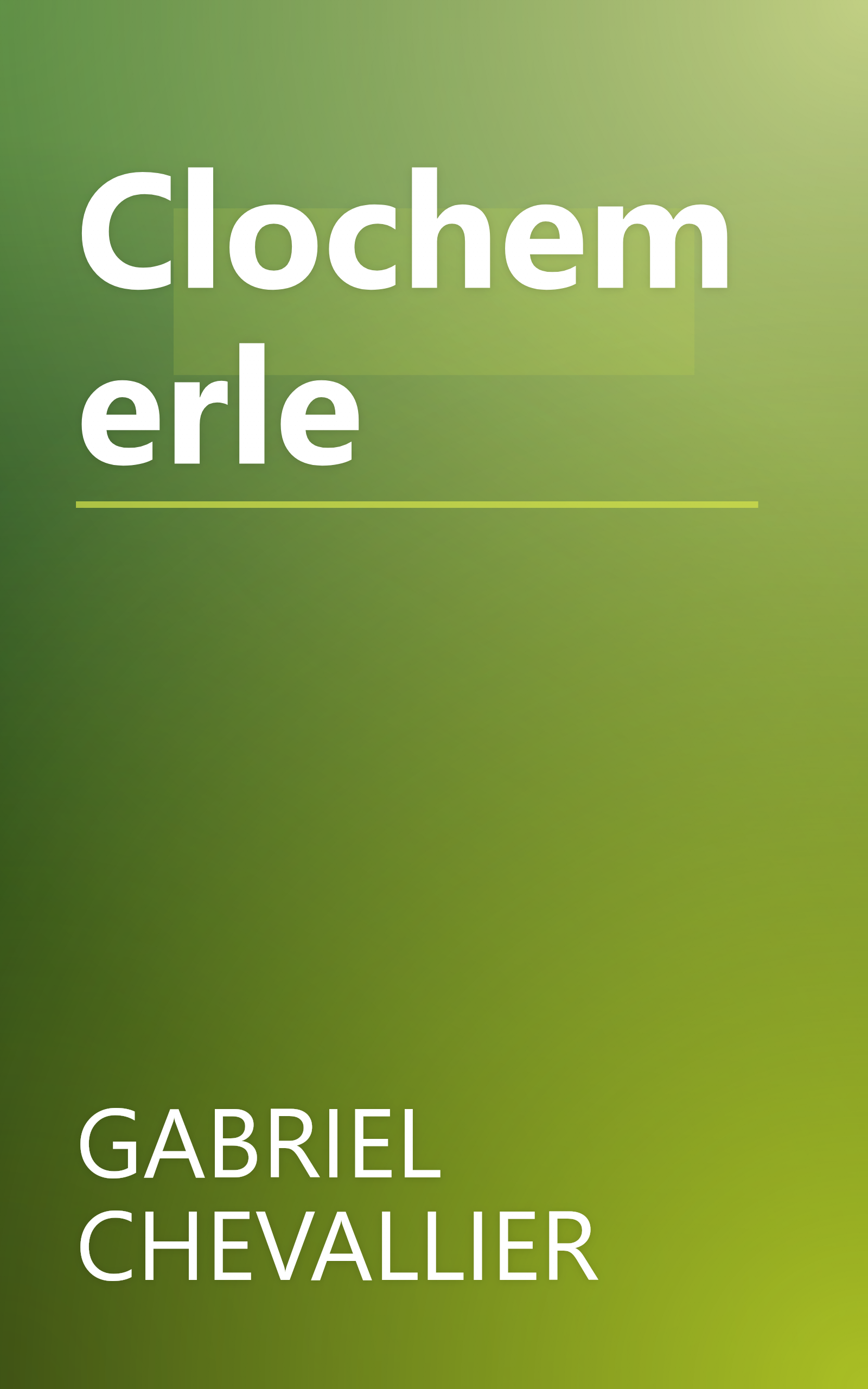 Clochemerle book cover