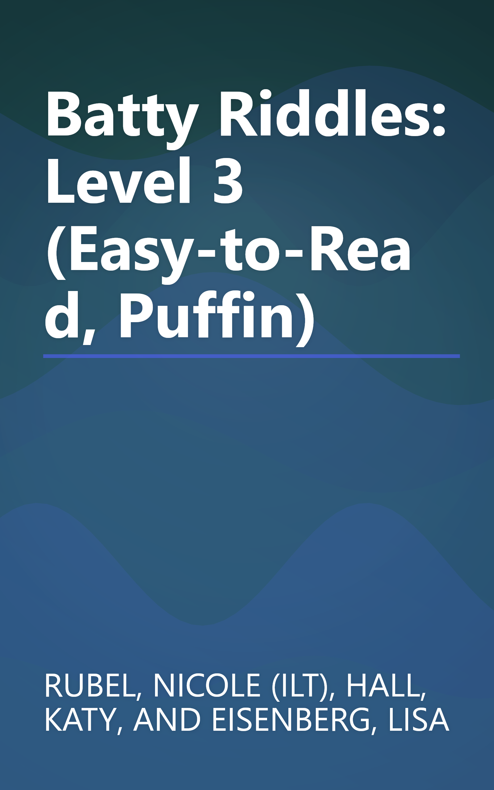 Batty Riddles: Level 3 (Easy-to-Read, Puffin) book cover