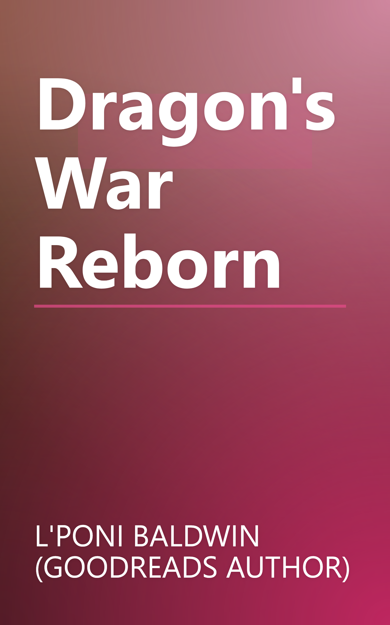 Dragon's War Reborn book cover