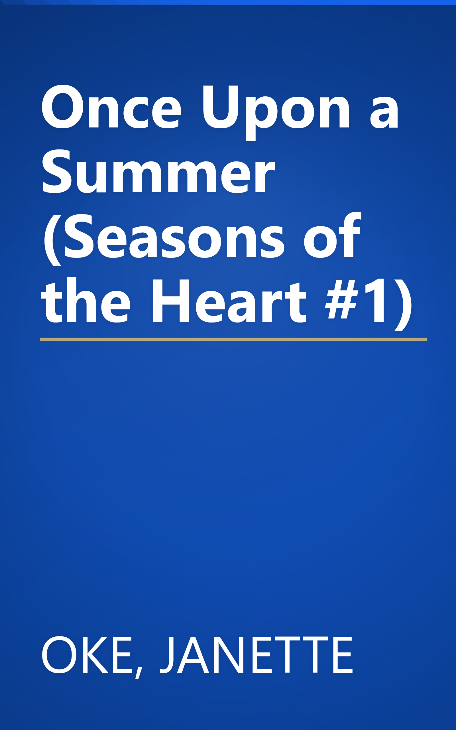 Once Upon a Summer (Seasons of the Heart #1) book cover
