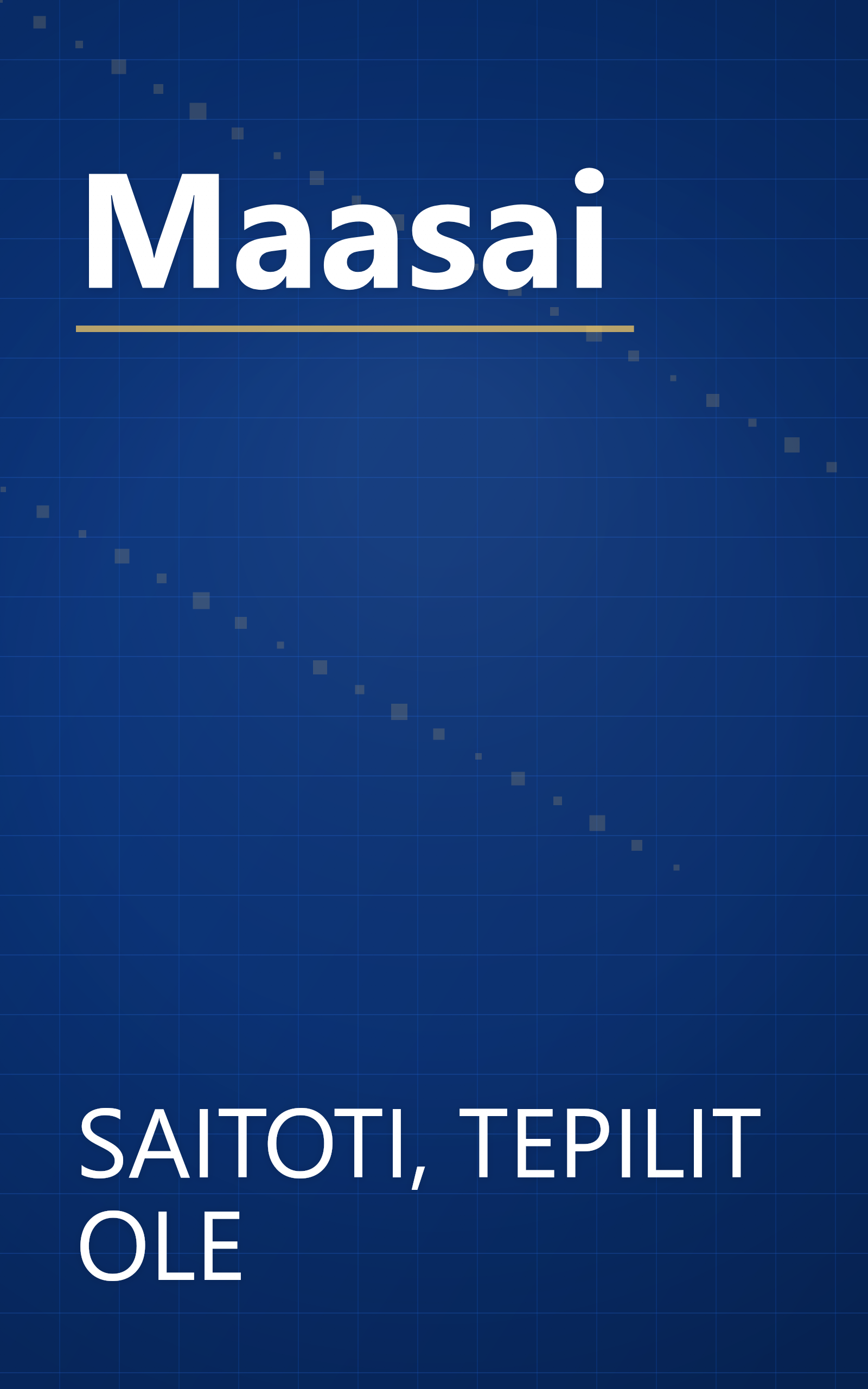Maasai book cover