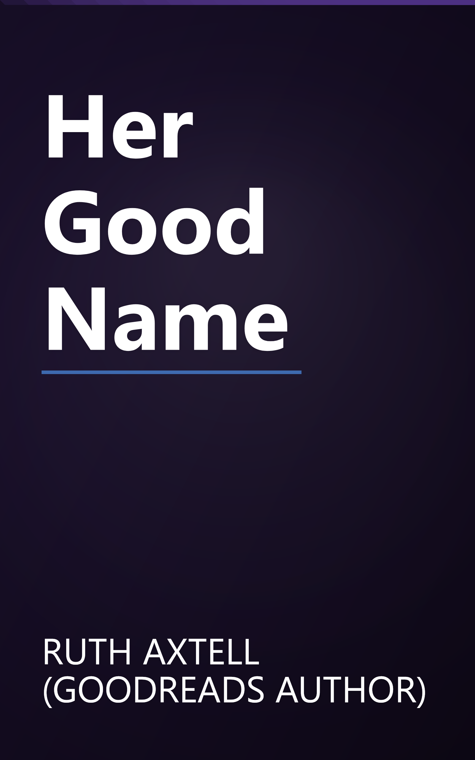 Her Good Name book cover