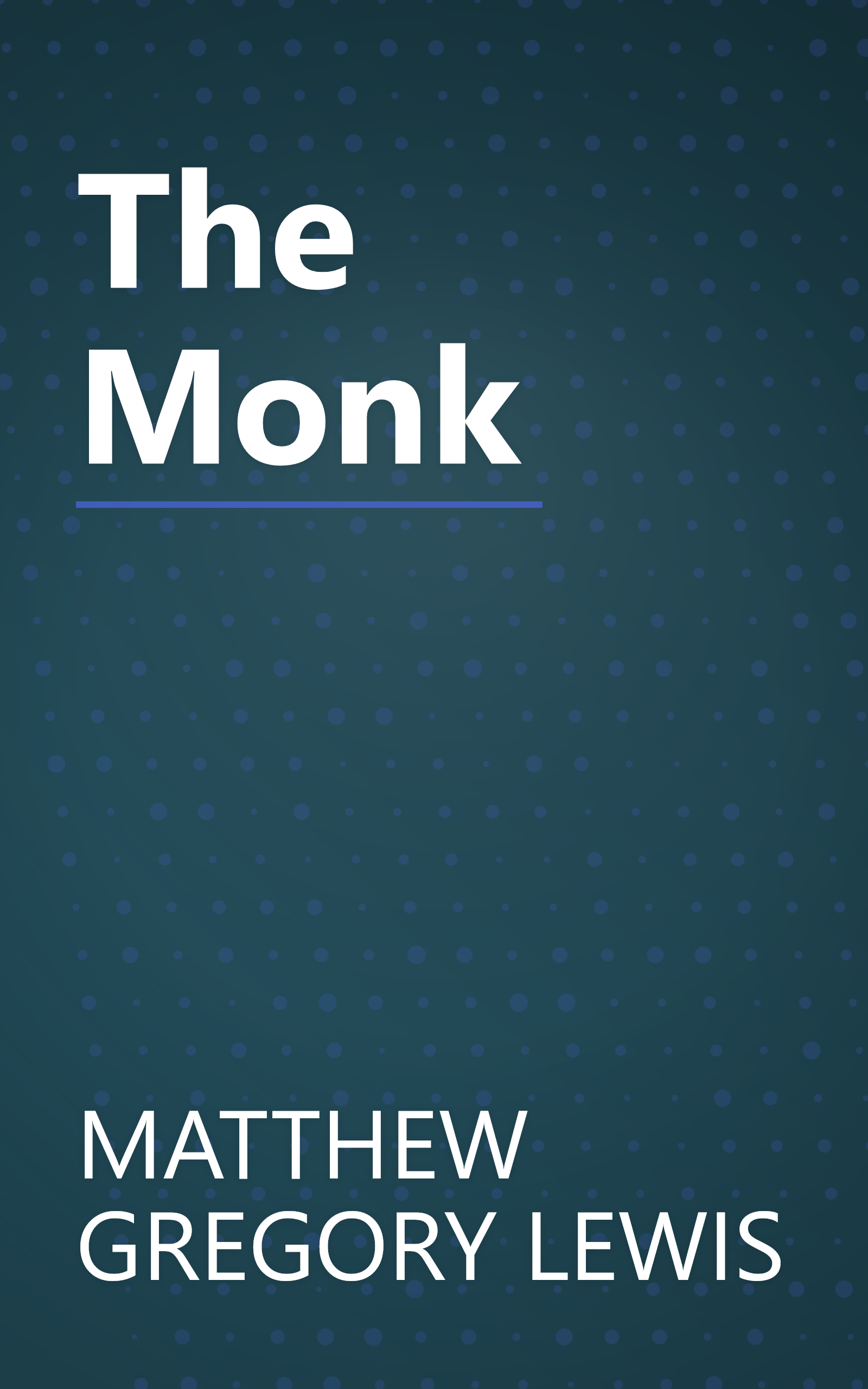 The Monk book cover