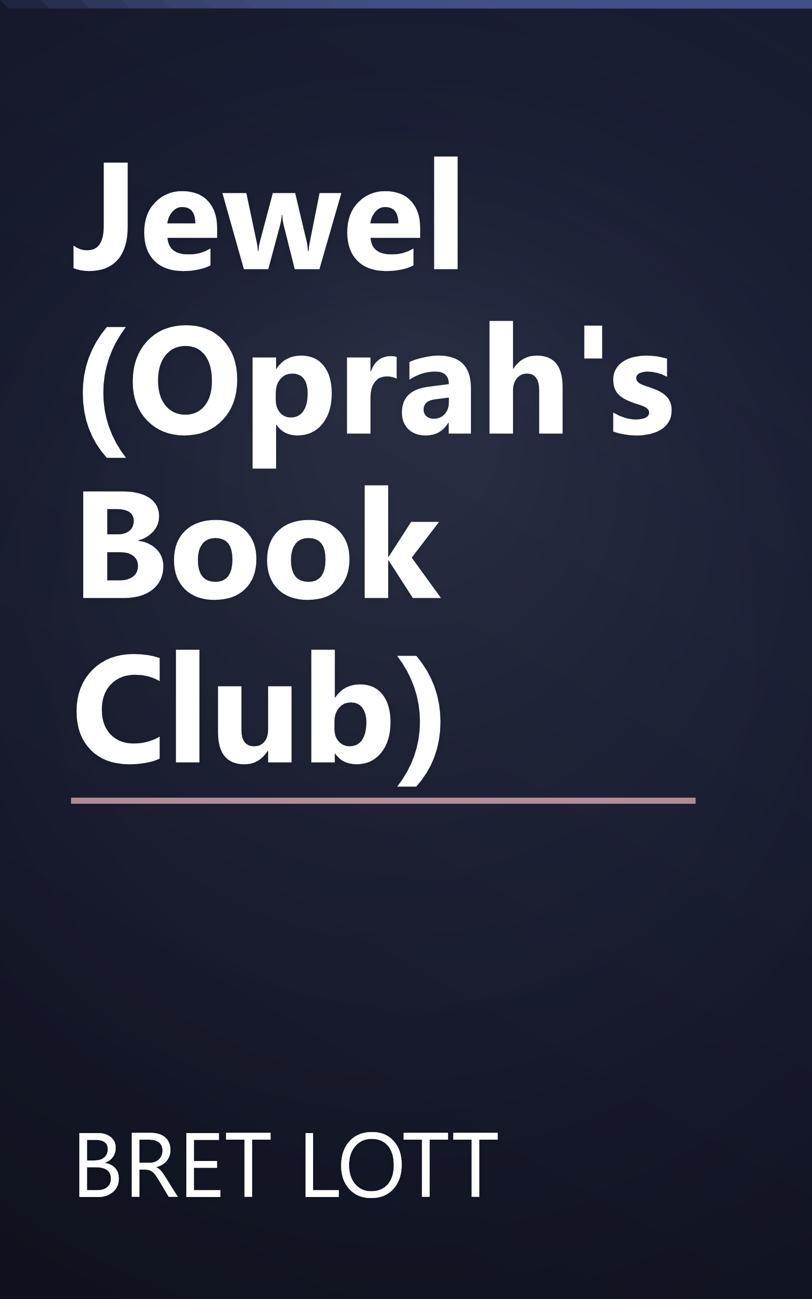 Jewel (Oprah's Book Club) book cover