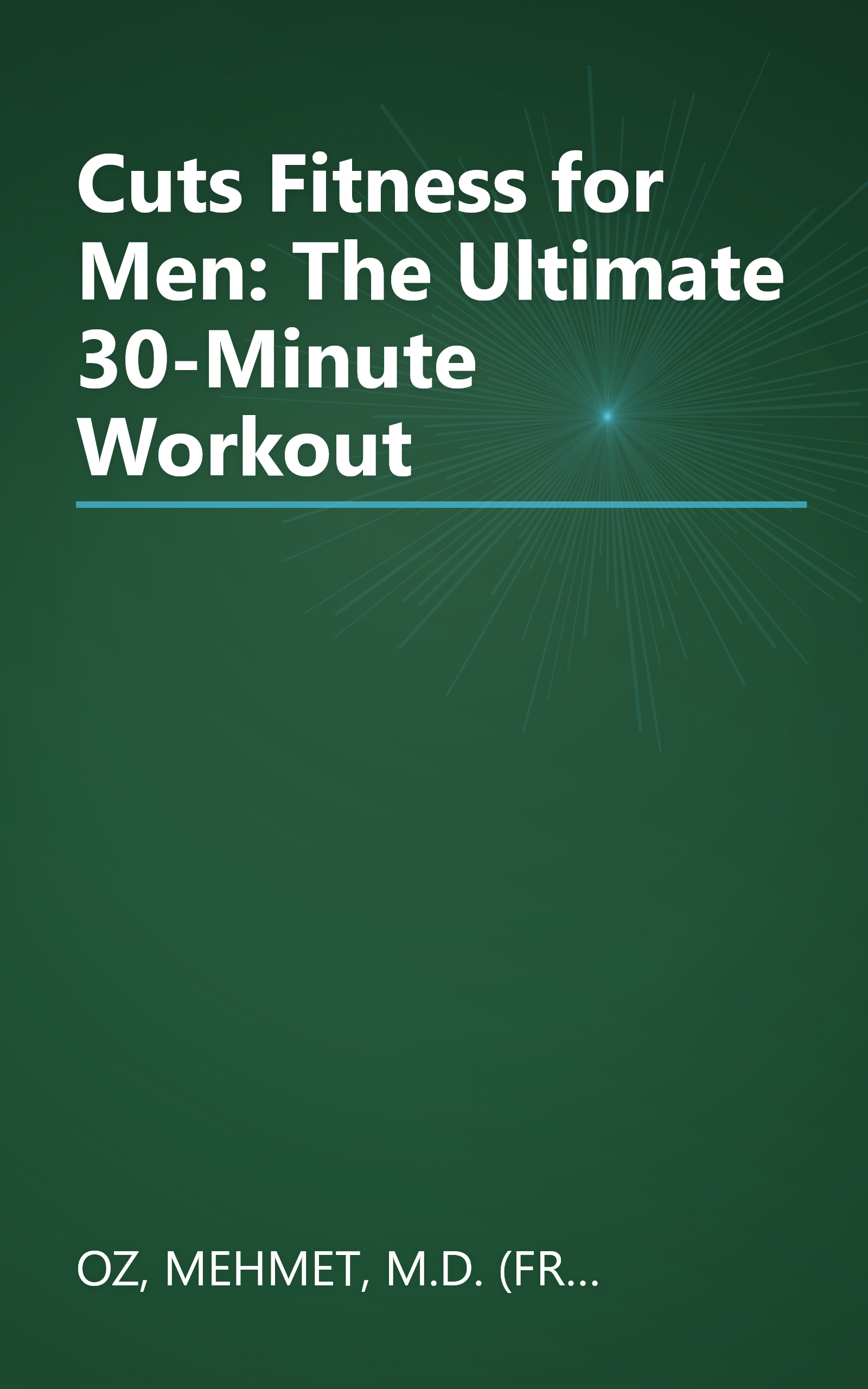 Cuts Fitness for Men: The Ultimate 30-Minute Workout book cover