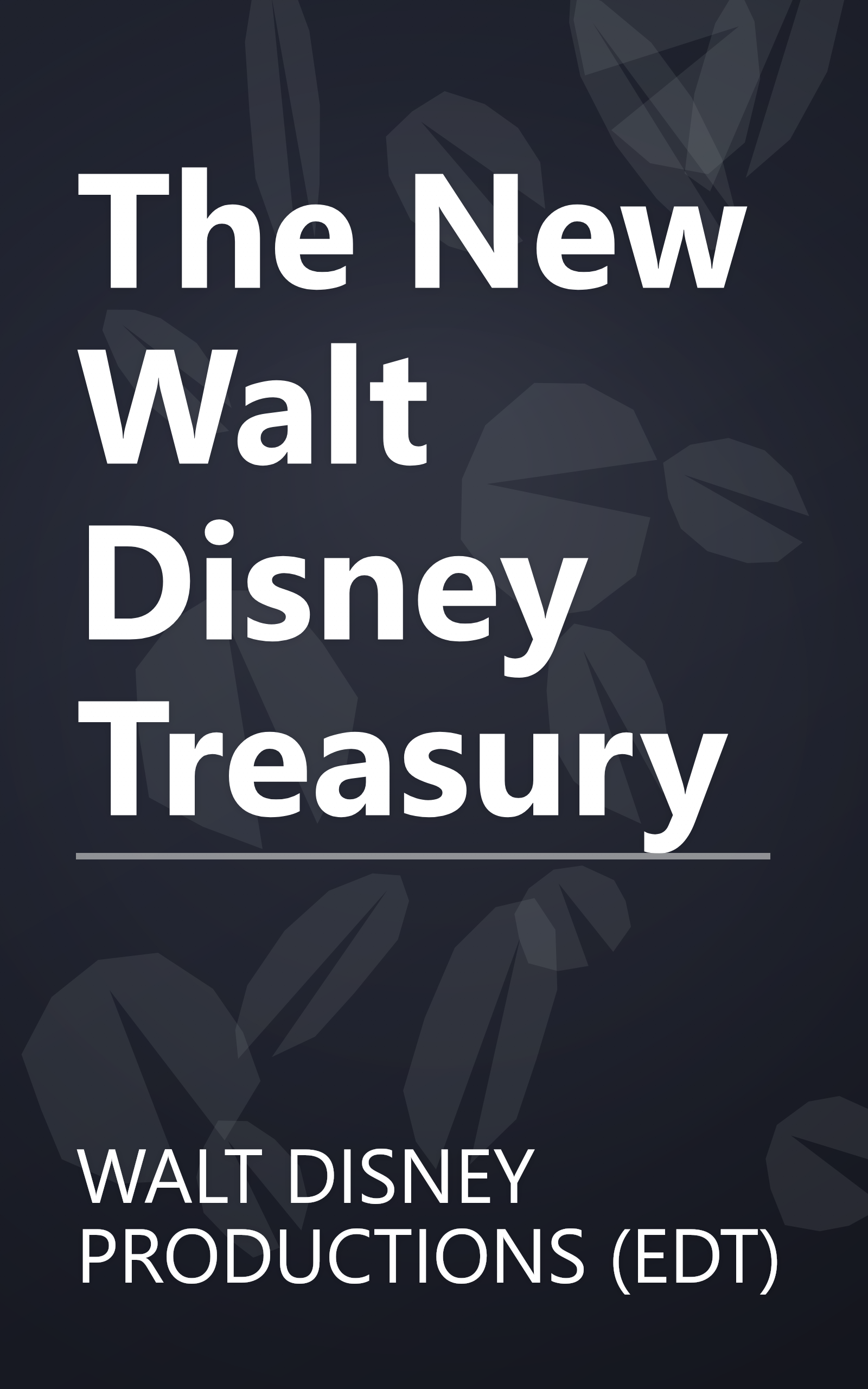 The New Walt Disney Treasury book cover