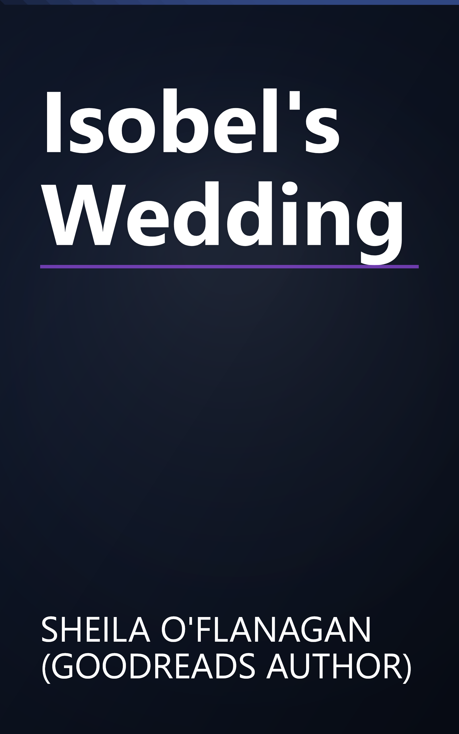 Isobel's Wedding book cover