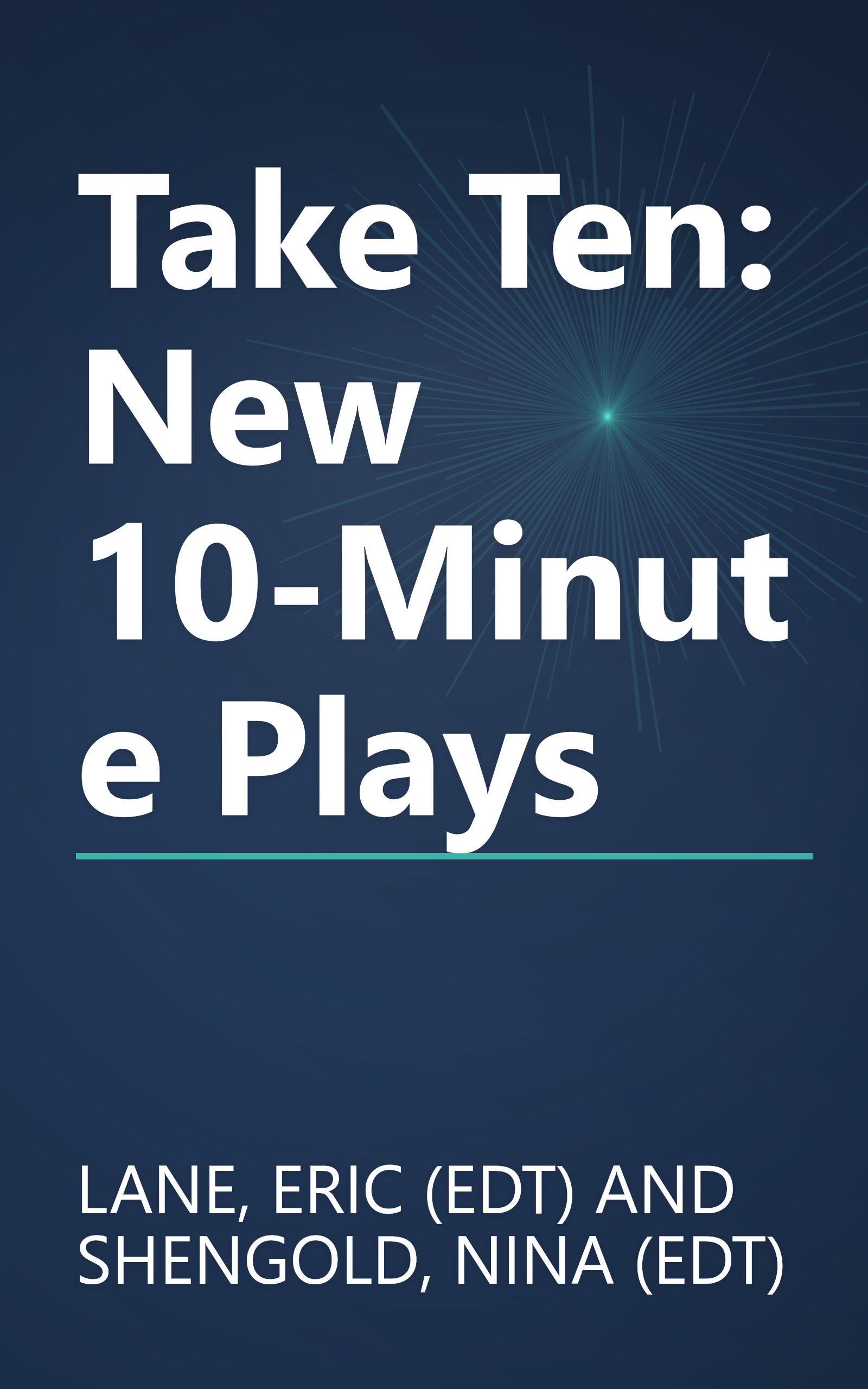 Take Ten: New 10-Minute Plays book cover