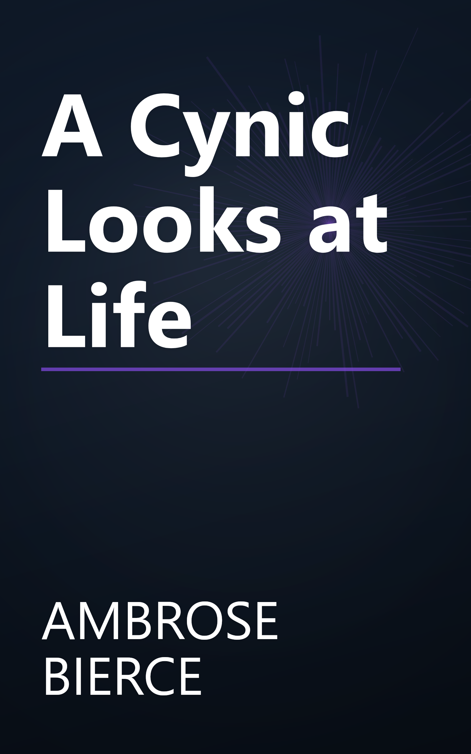 A Cynic Looks at Life book cover