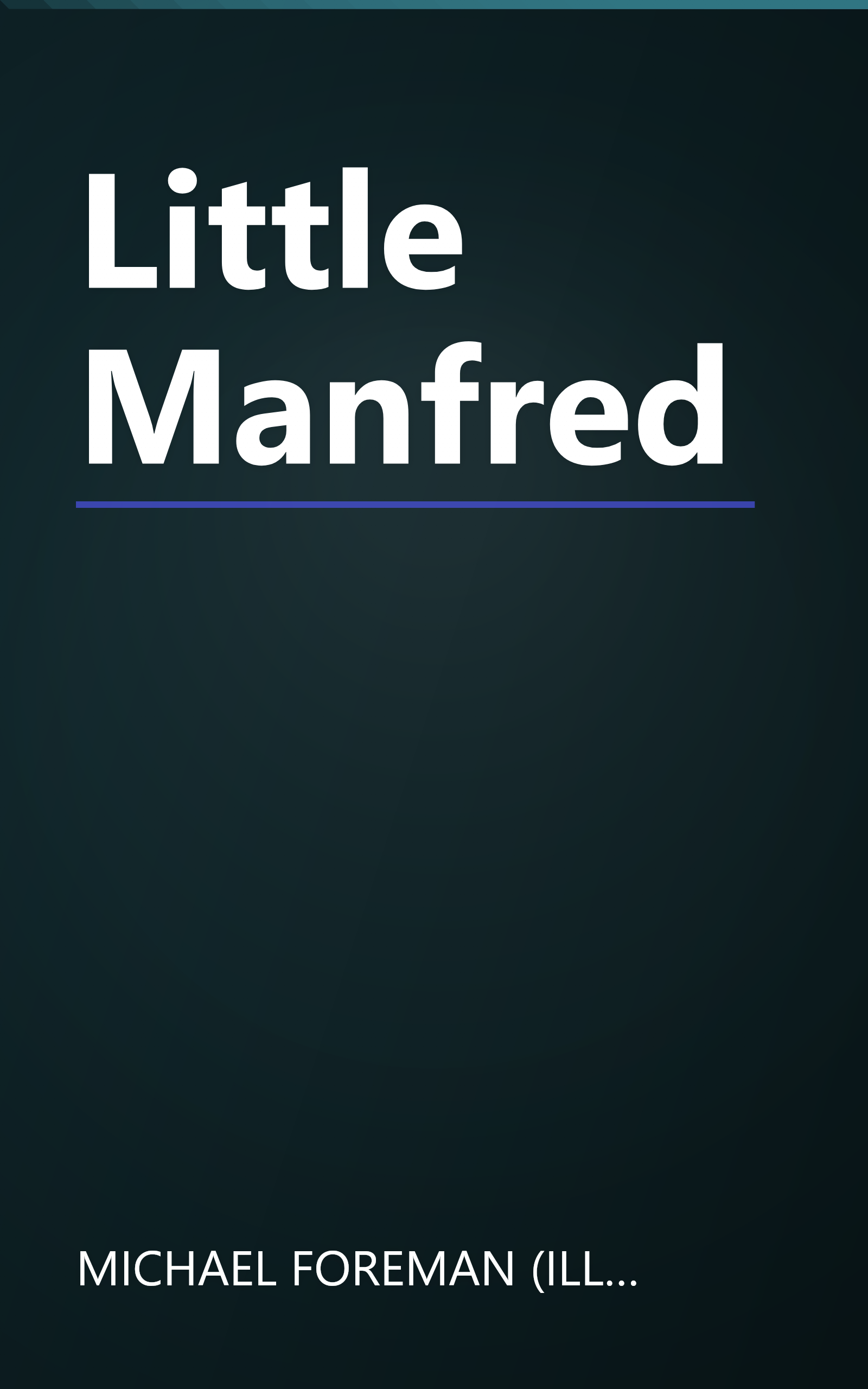 Little Manfred book cover