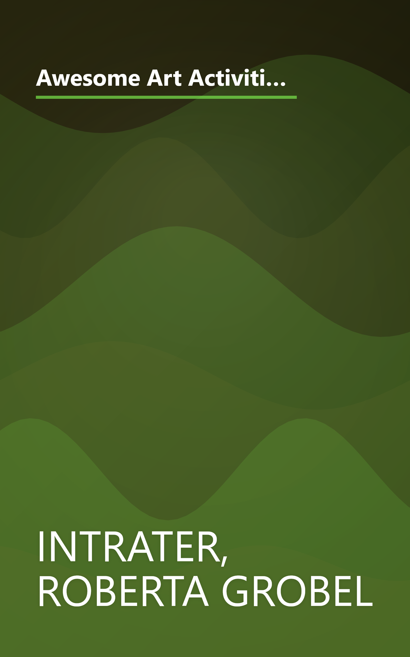 Awesome Art Activities Around the Year: 20 Dazzling Projects With Complete How-to's That Connect to Your Curriculum and Delight all Learners book cover