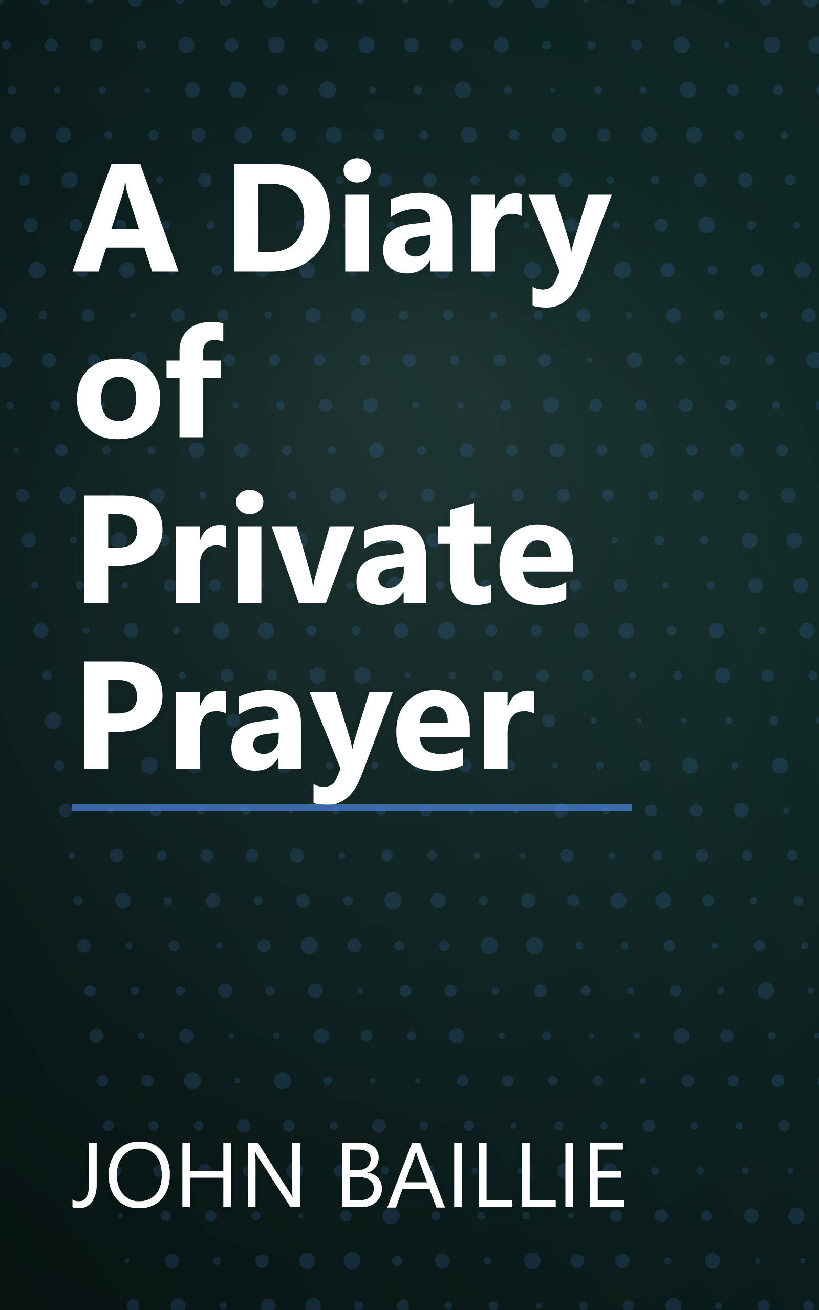 A Diary of Private Prayer book cover