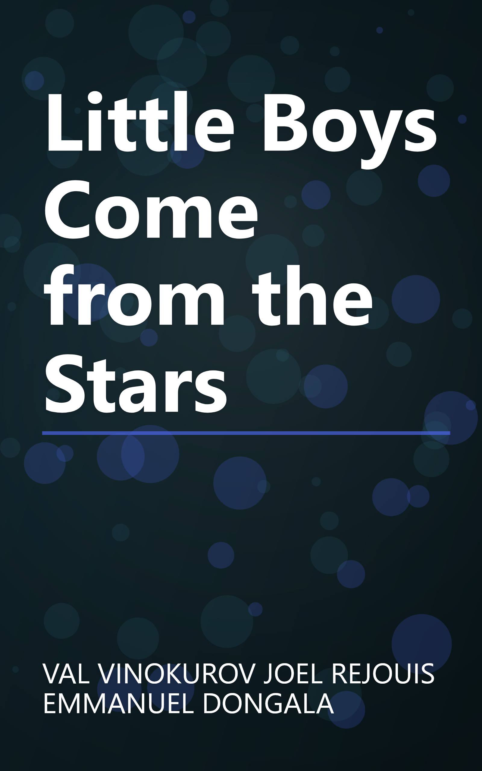 Little Boys Come from the Stars book cover