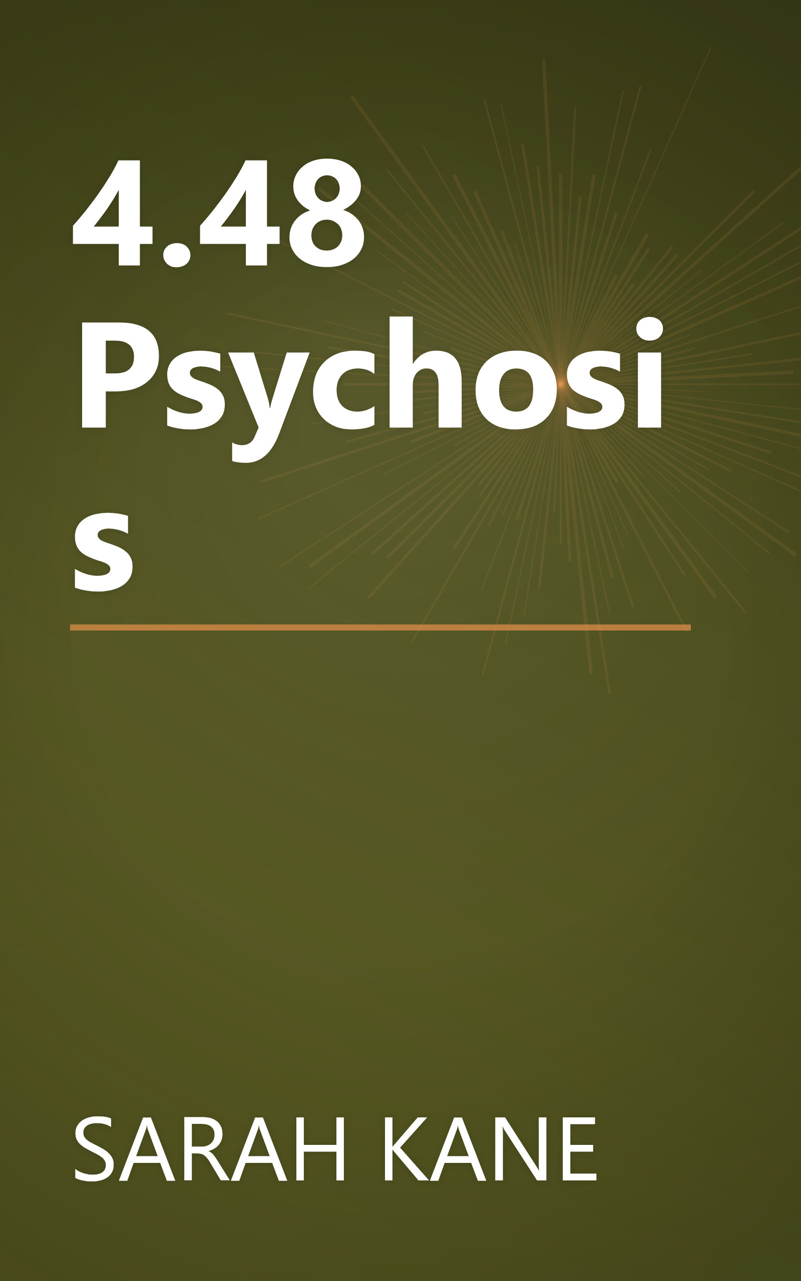 4.48 Psychosis book cover
