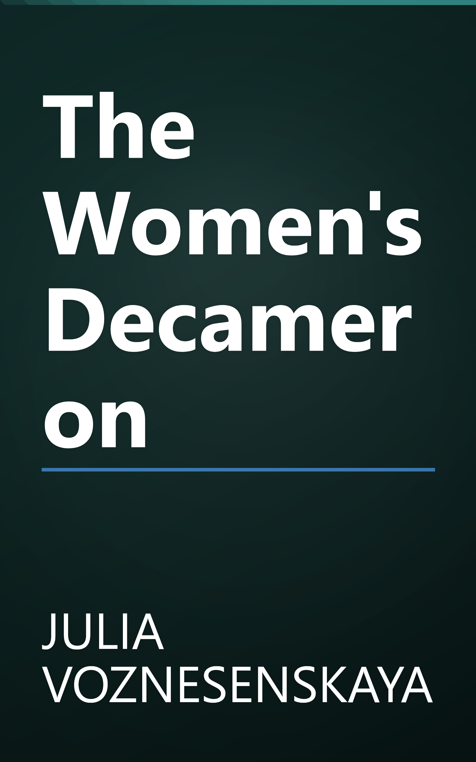 The Women's Decameron book cover