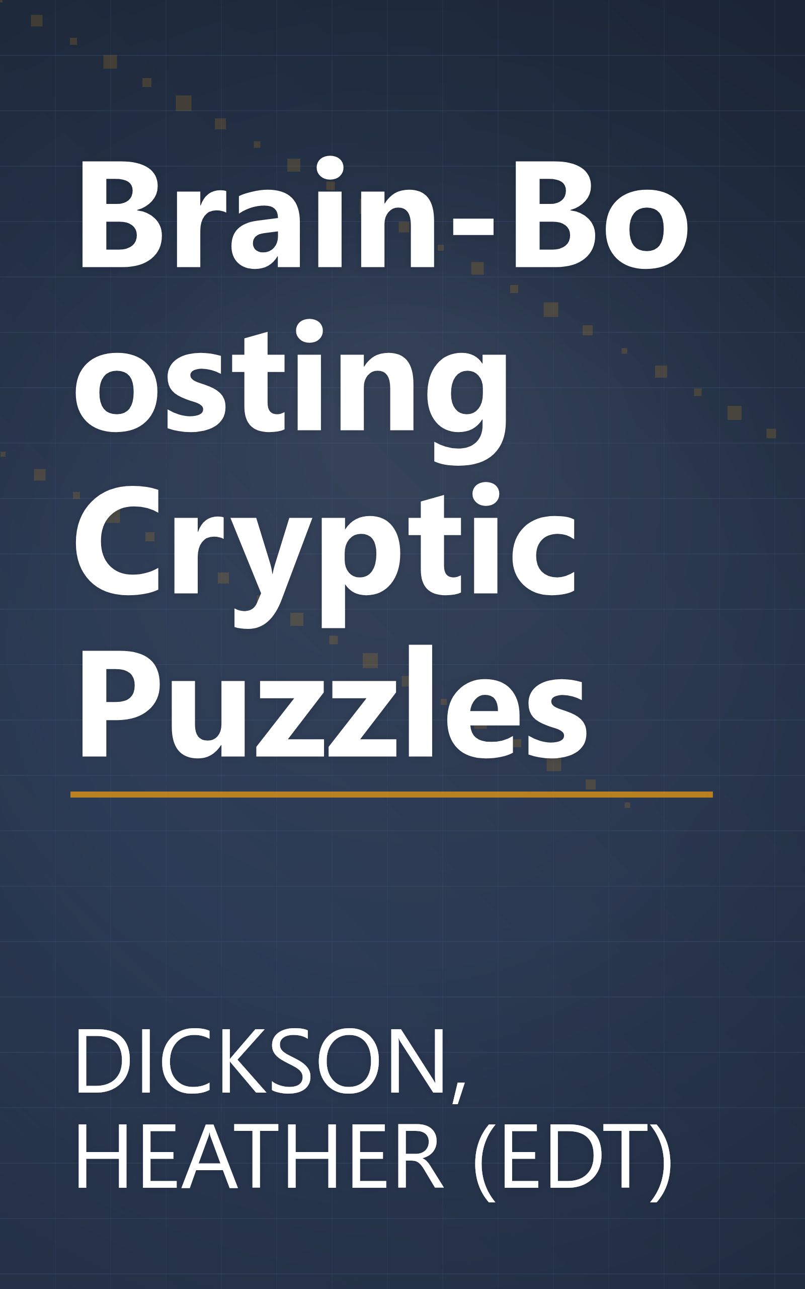 Brain-Boosting Cryptic Puzzles book cover