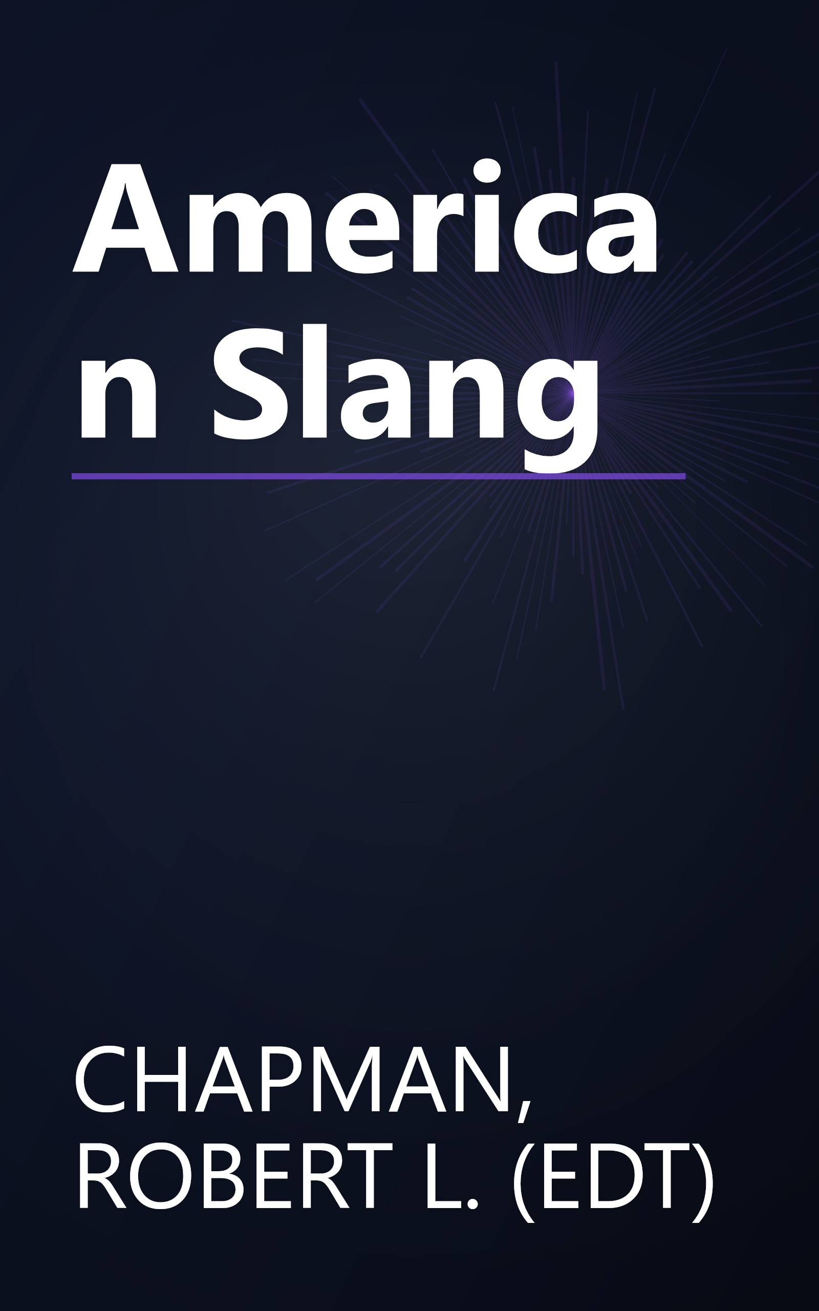 American Slang book cover