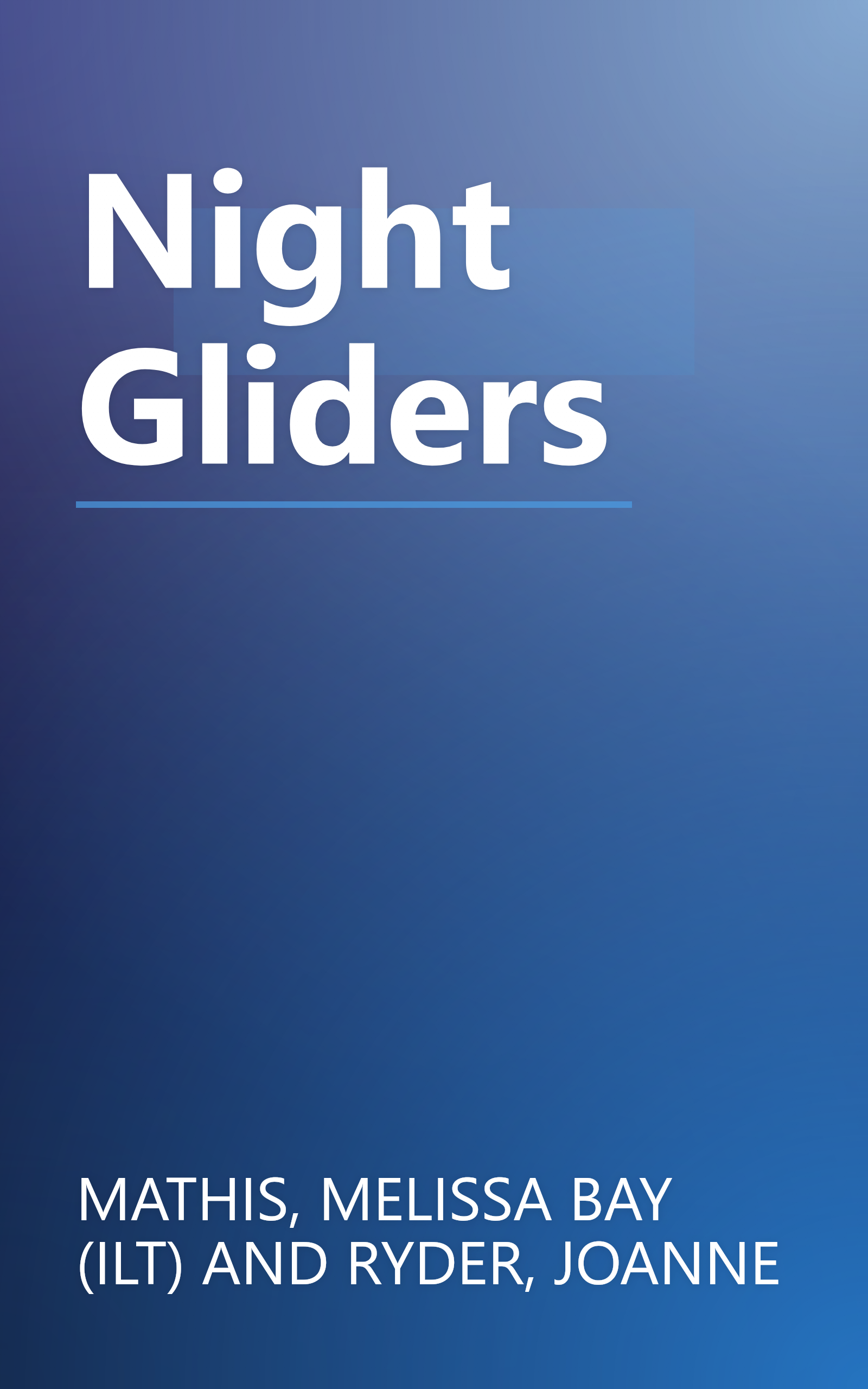 Night Gliders book cover