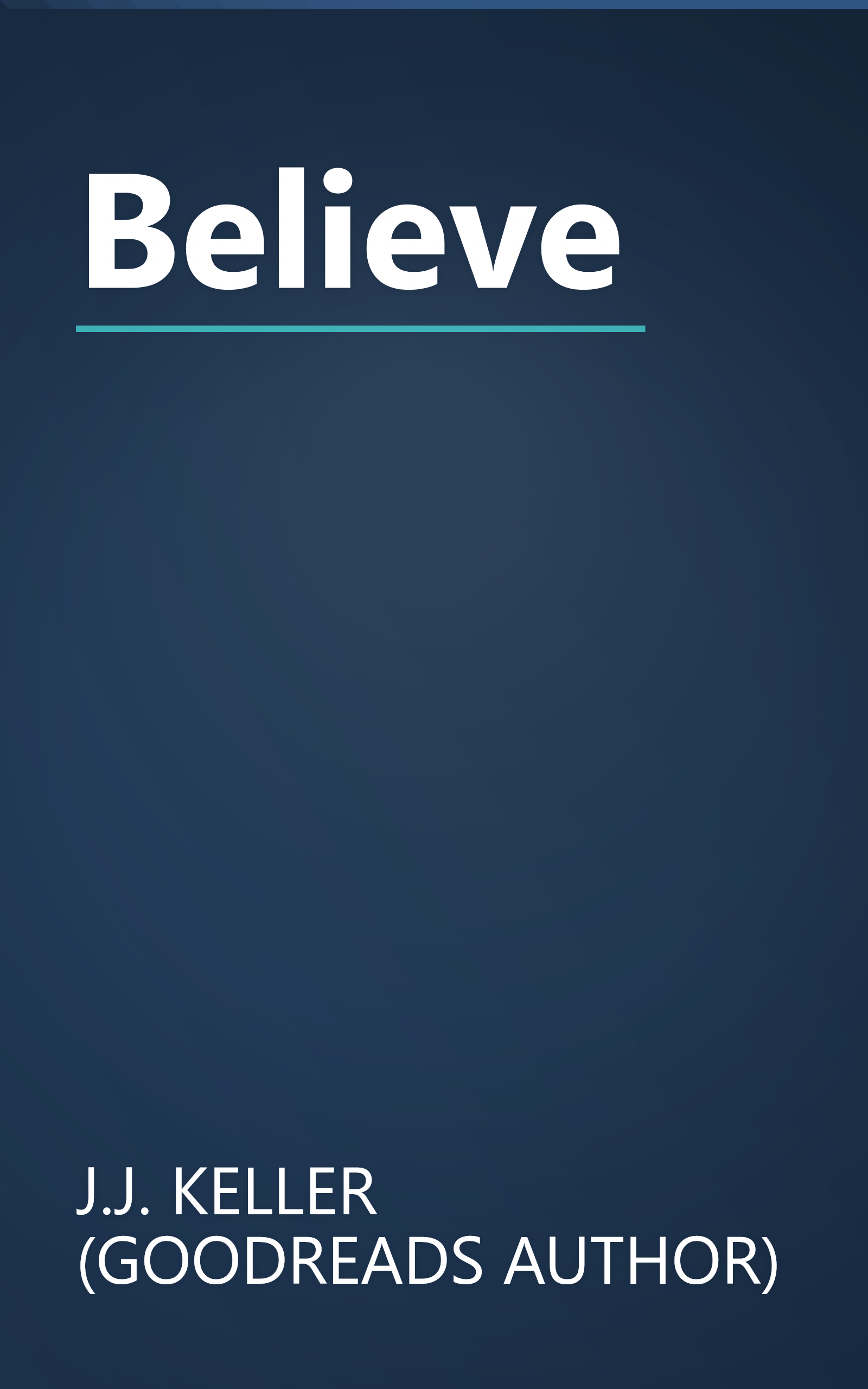 Believe book cover