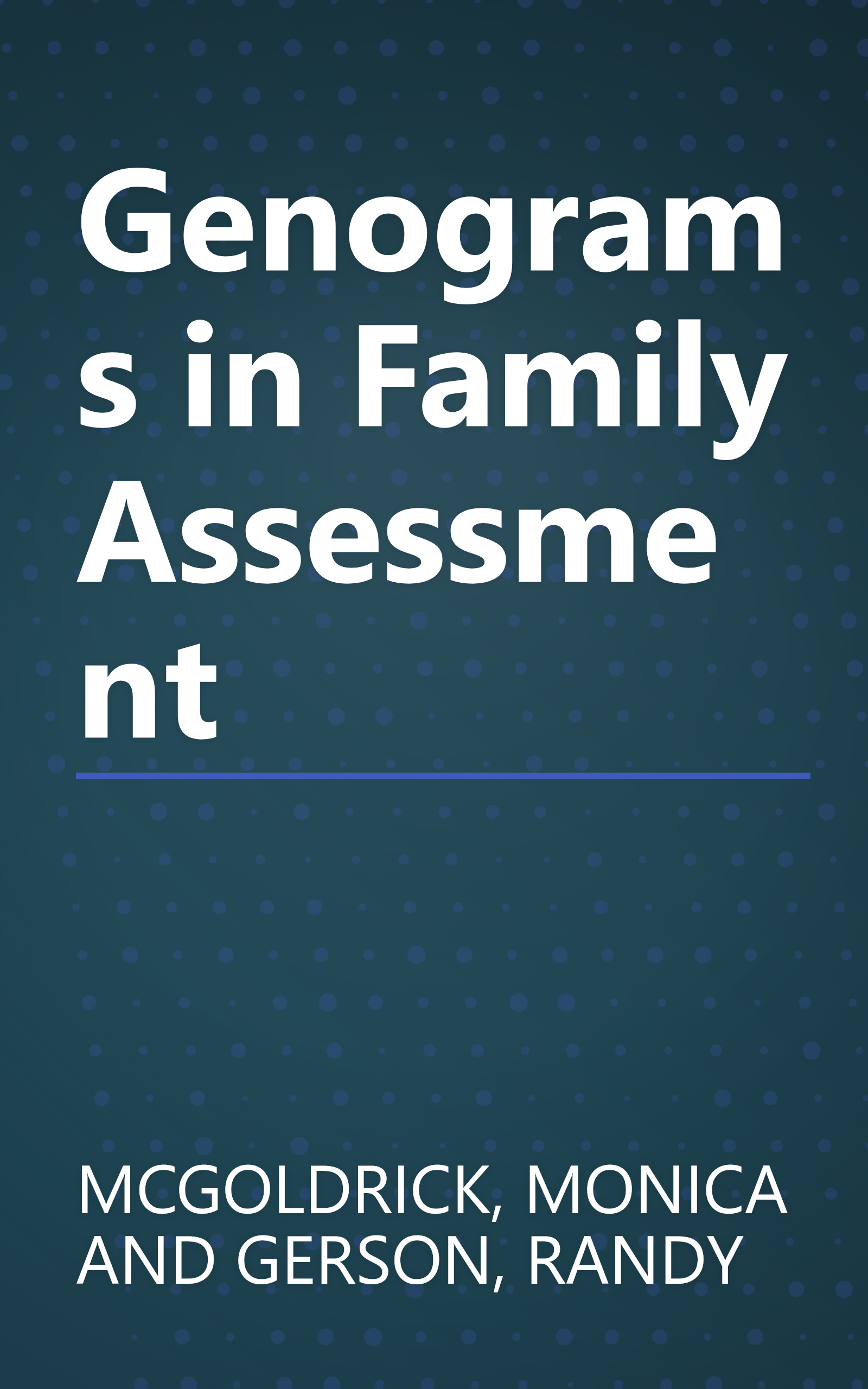 Genograms in Family Assessment book cover