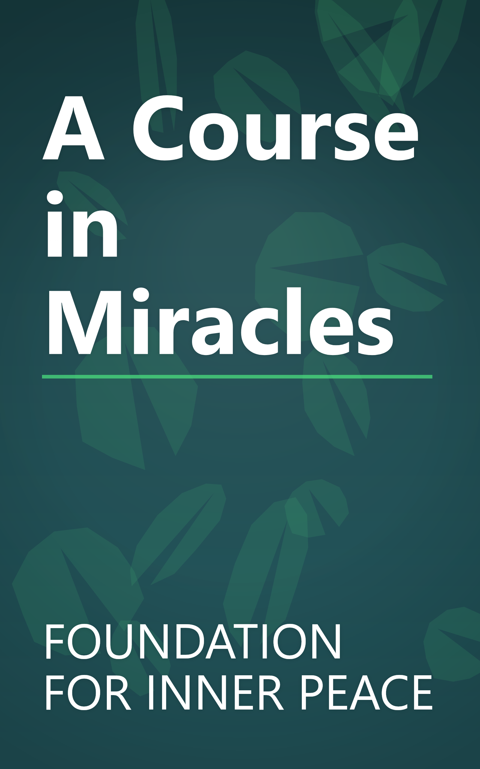 A Course in Miracles book cover