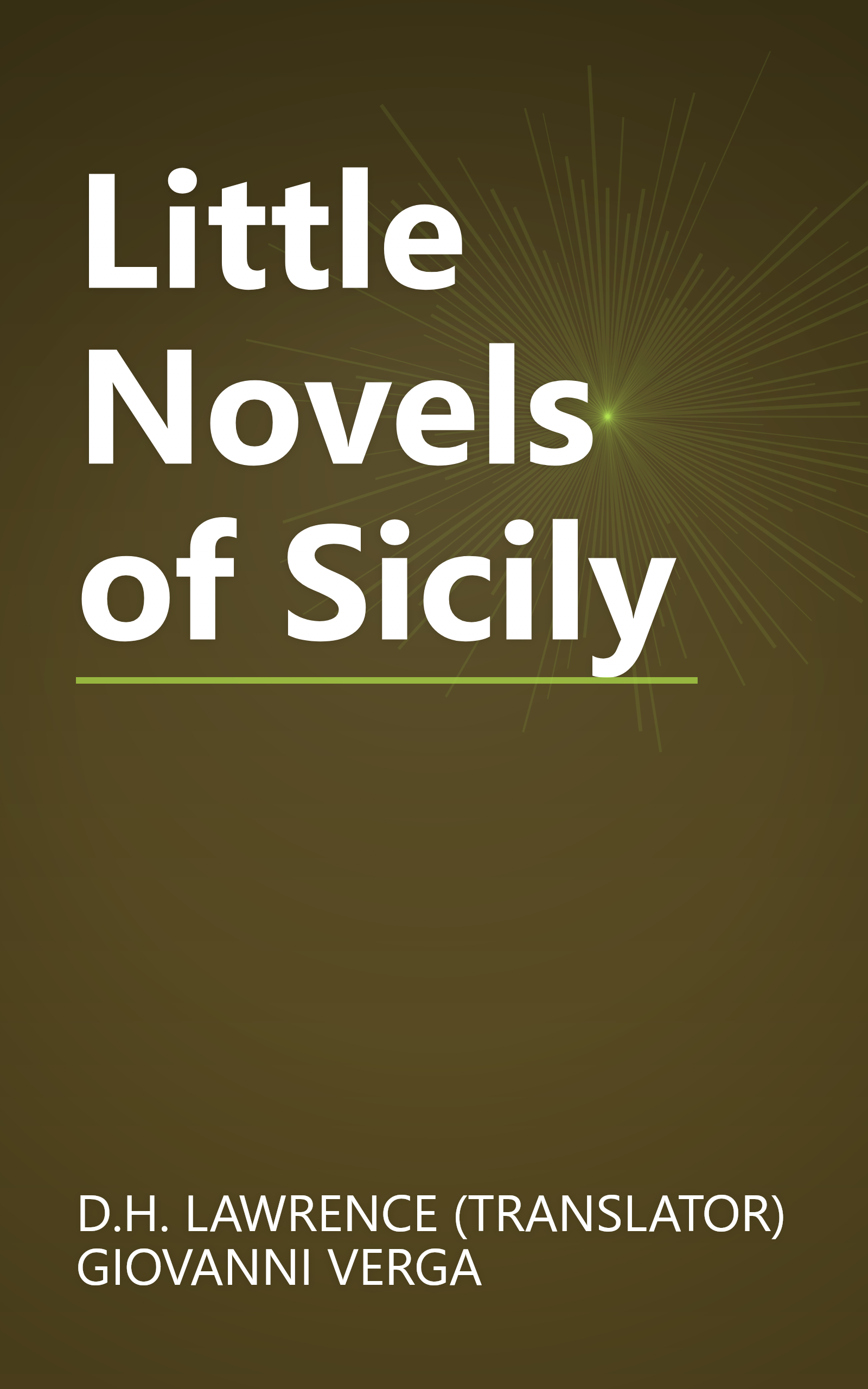 Little Novels of Sicily book cover