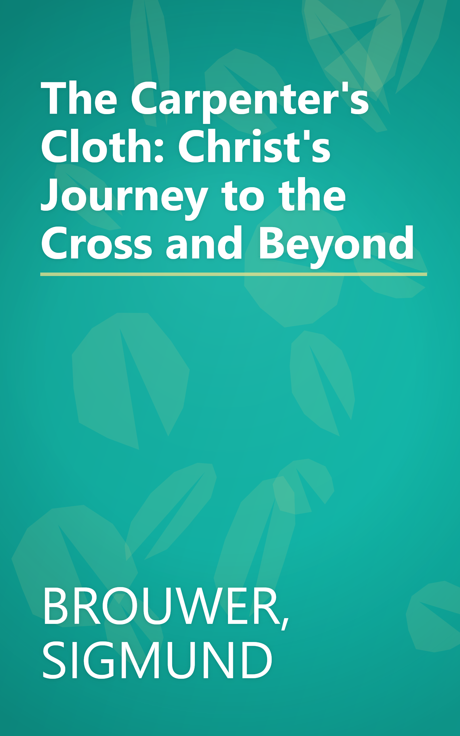 The Carpenter's Cloth: Christ's Journey to the Cross and Beyond book cover